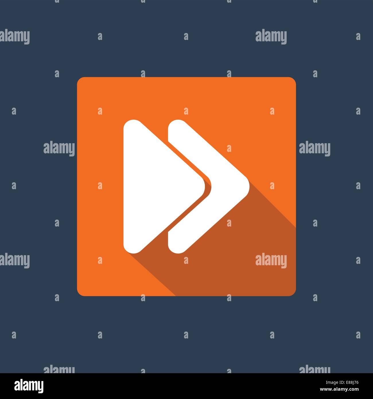 Forward button icon Stock Vector Image & Art - Alamy