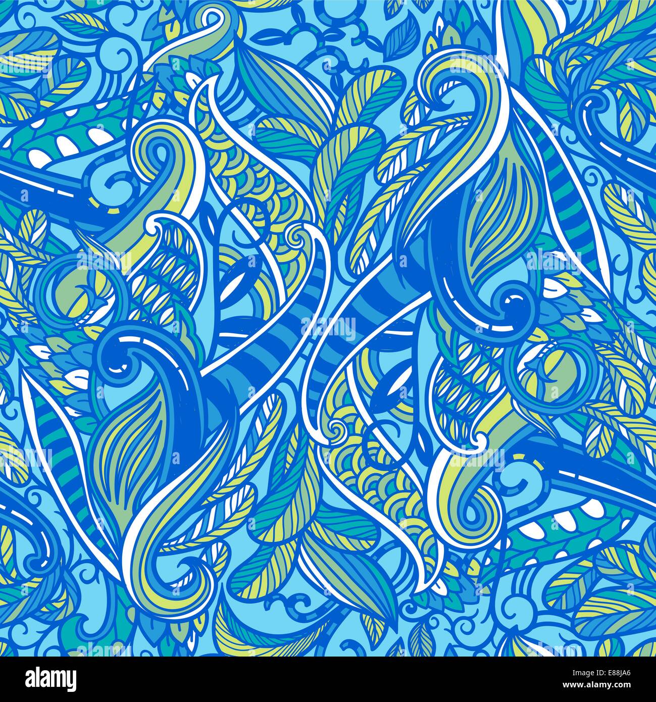 abstract vector seamless pattern Stock Vector Image & Art - Alamy
