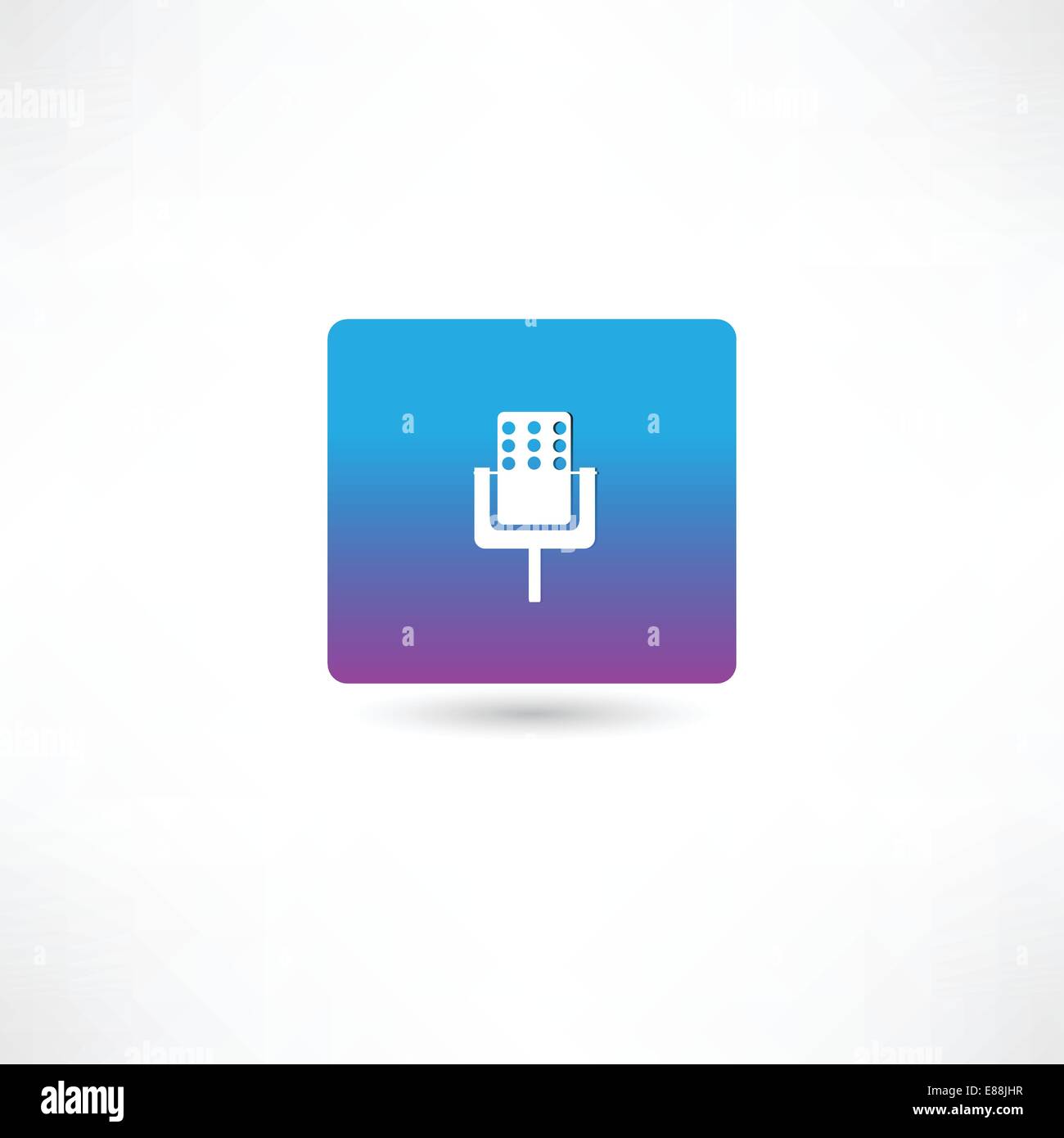 Clip on mic Stock Vector Images - Alamy