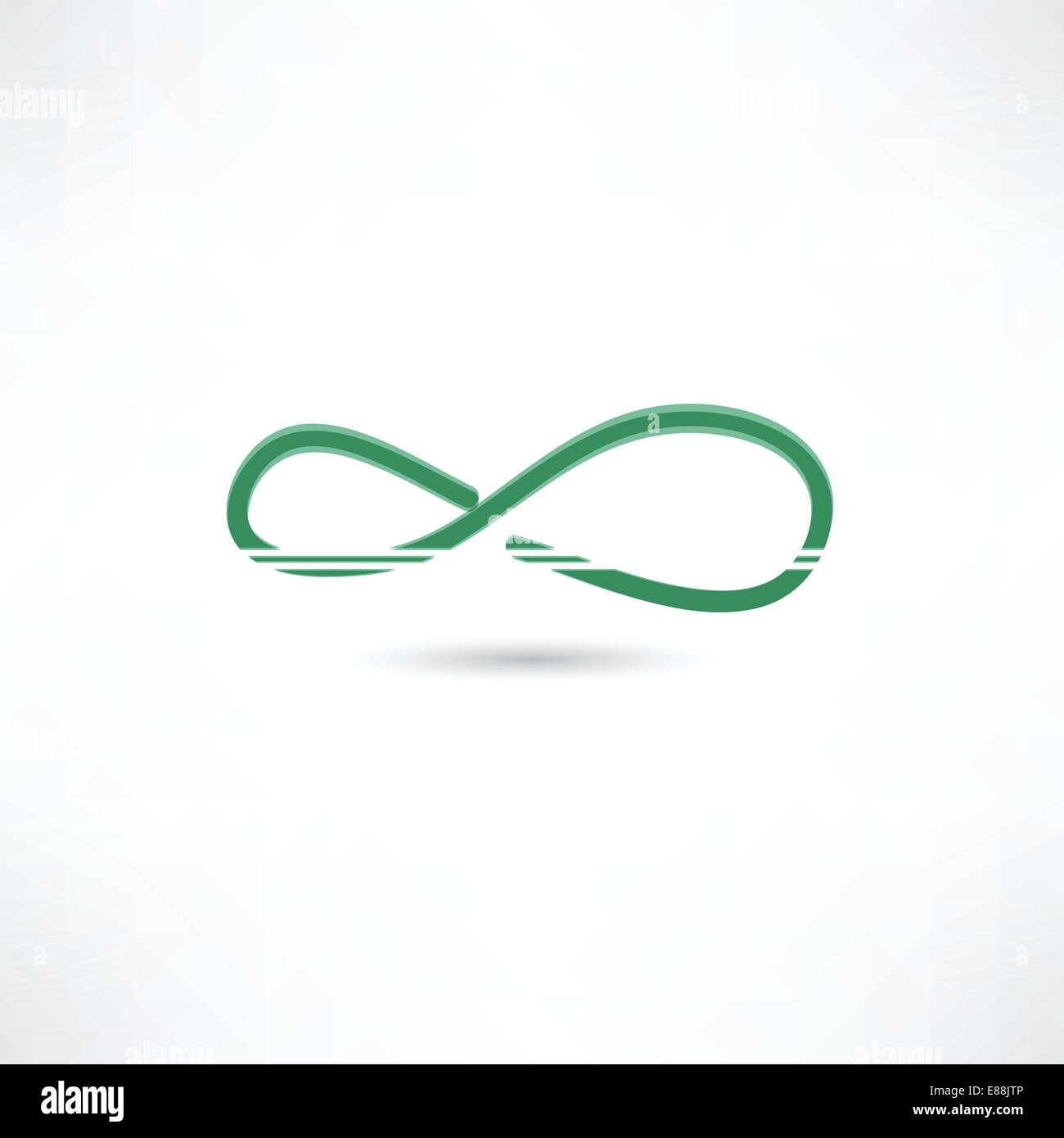 Green infinite simbol Stock Vector Image & Art - Alamy