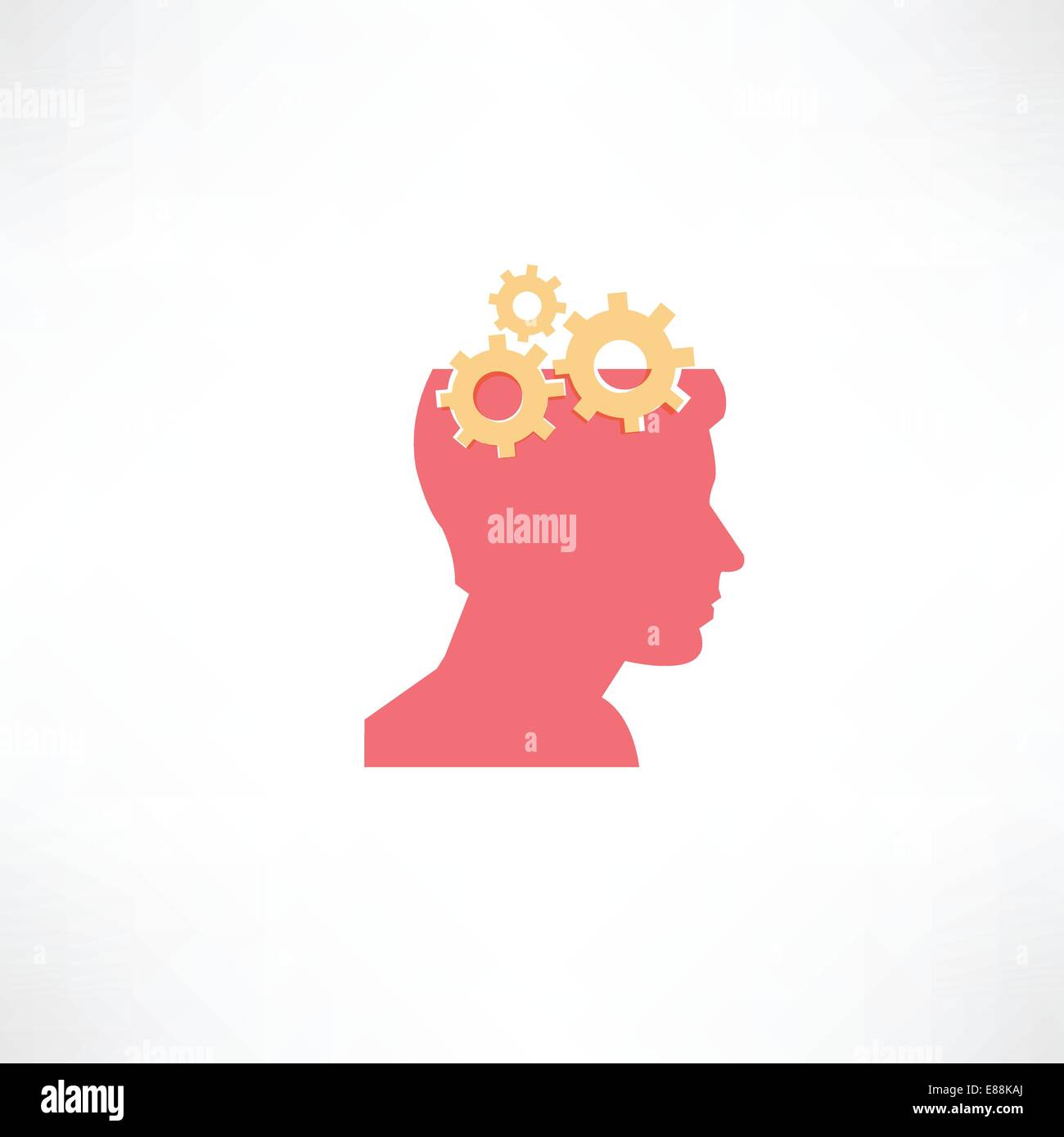 Gear head icon Stock Vector Image & Art - Alamy