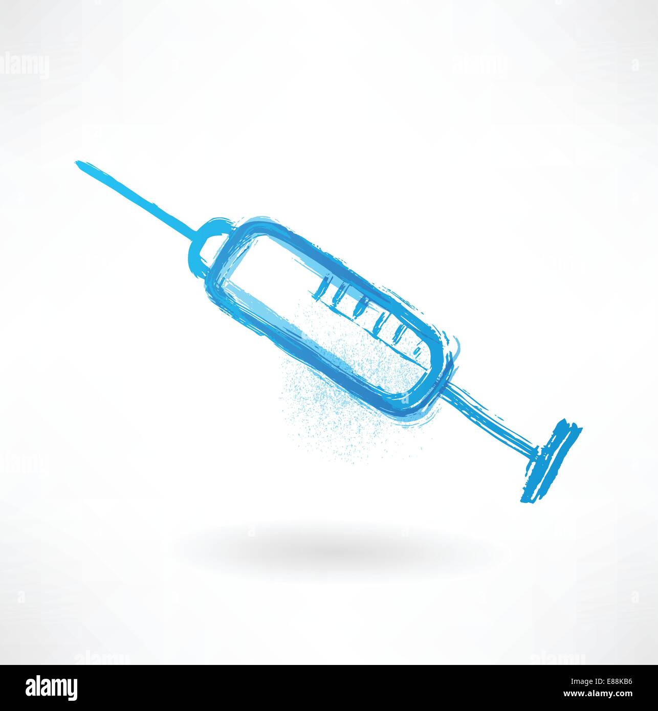 Subcutaneous syringe Stock Vector Images - Alamy