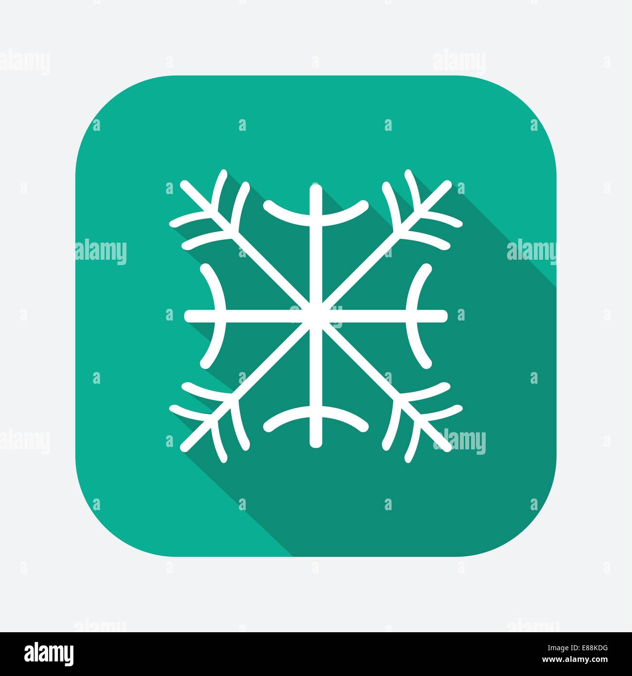 Snowflake security icon Stock Vector Images - Alamy