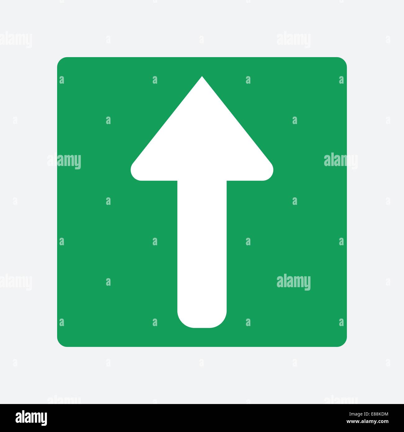 Blue up arrow Stock Vector Images - Alamy