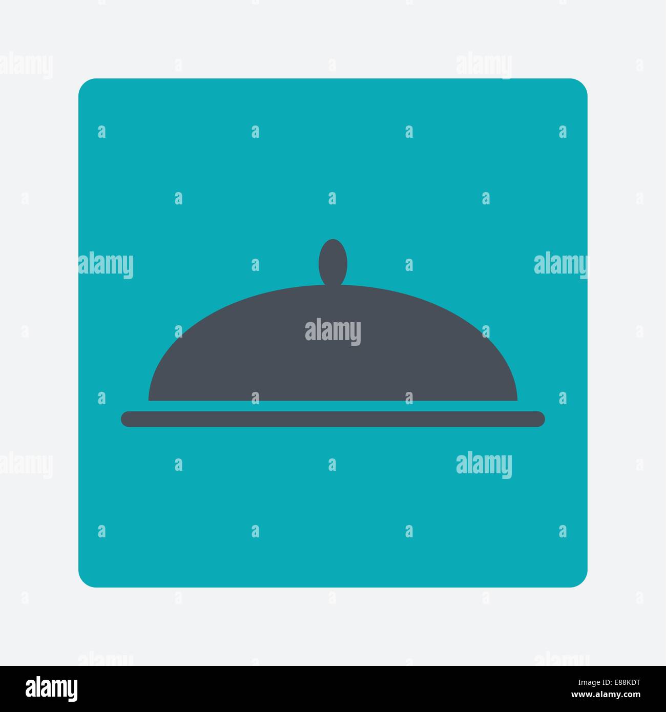 Covered platter Stock Vector Images - Alamy