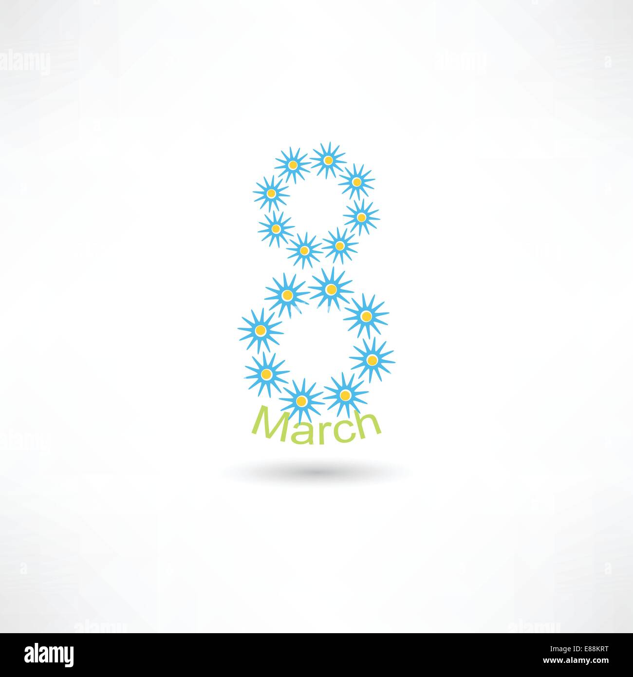 Woman drawing flowers Stock Vector Images - Alamy