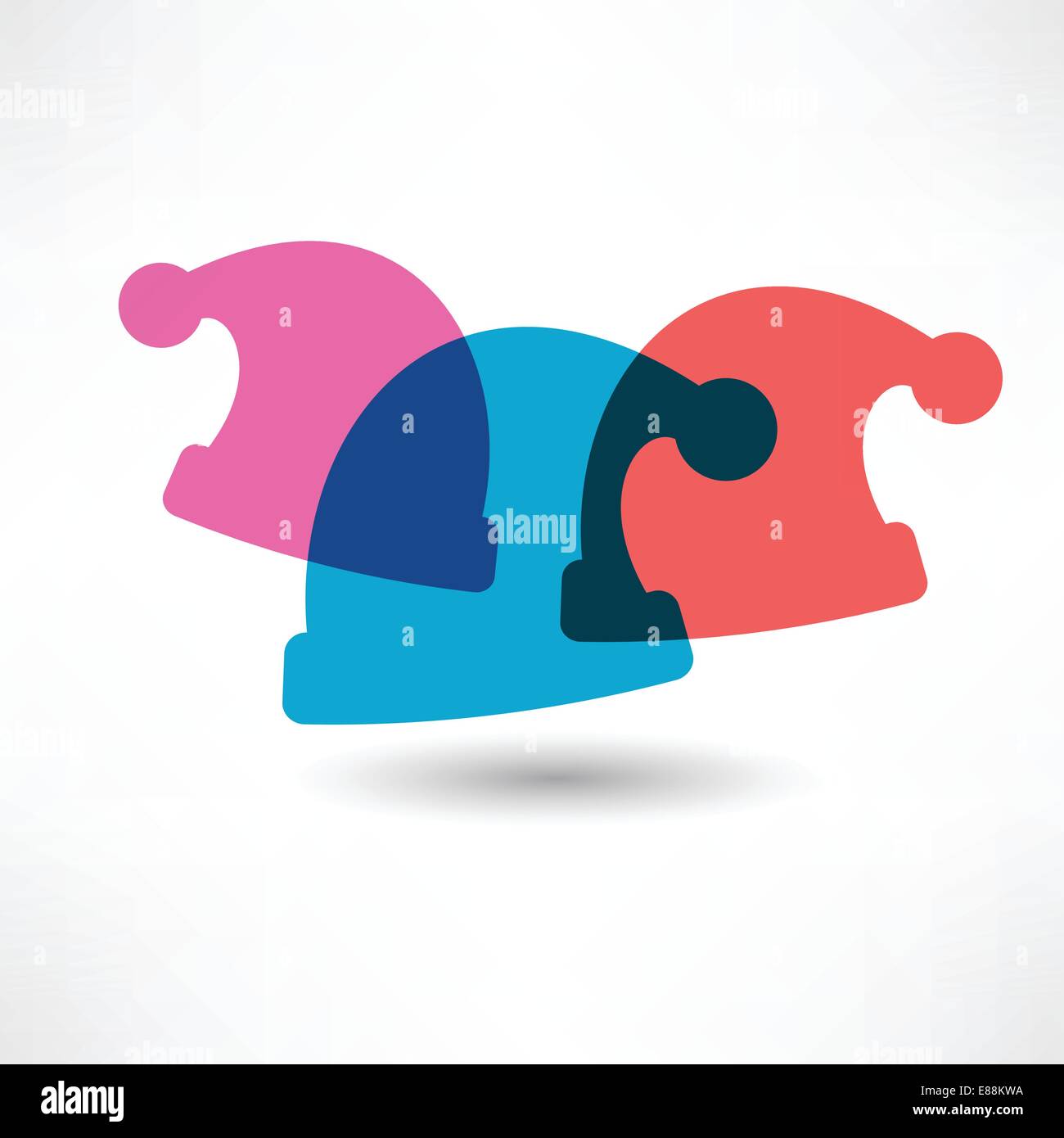 Hats colours Stock Vector Images - Alamy