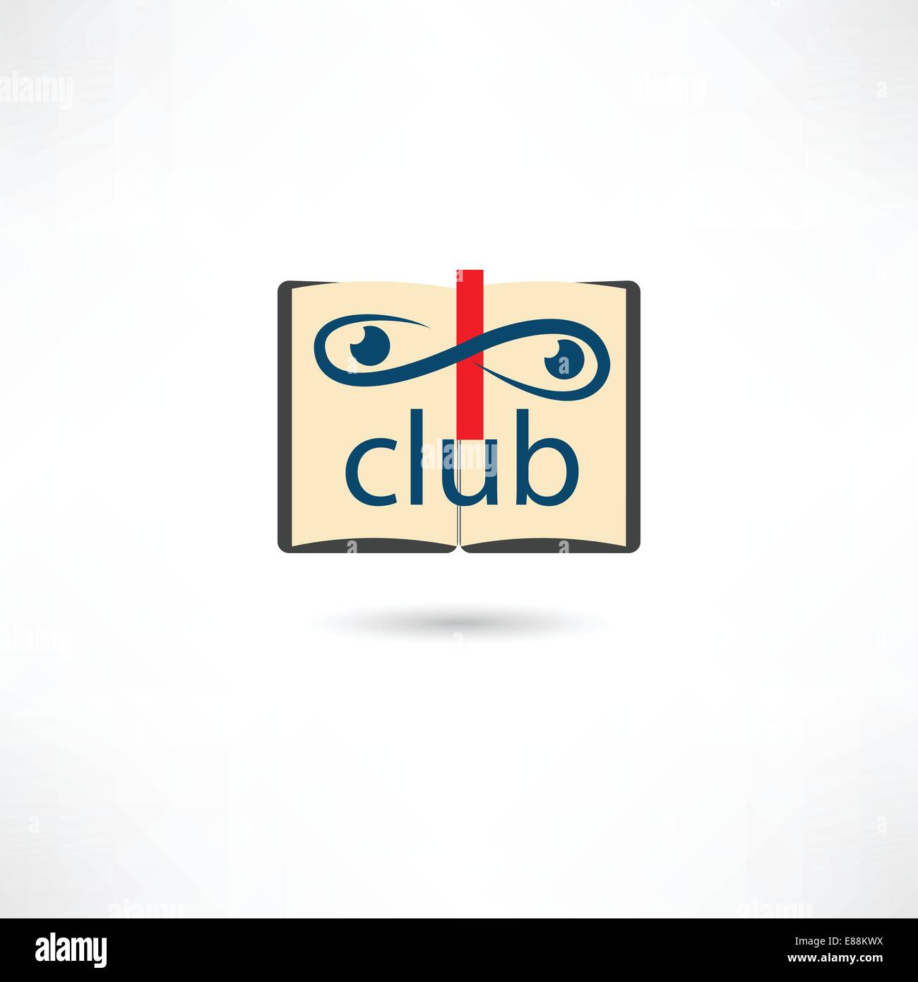 Club open book Stock Vector Image & Art - Alamy