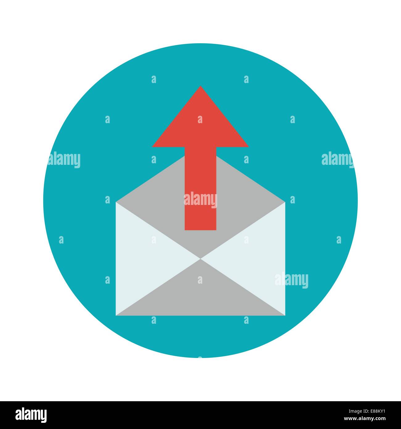 outgoing messages icon Stock Vector Image & Art - Alamy