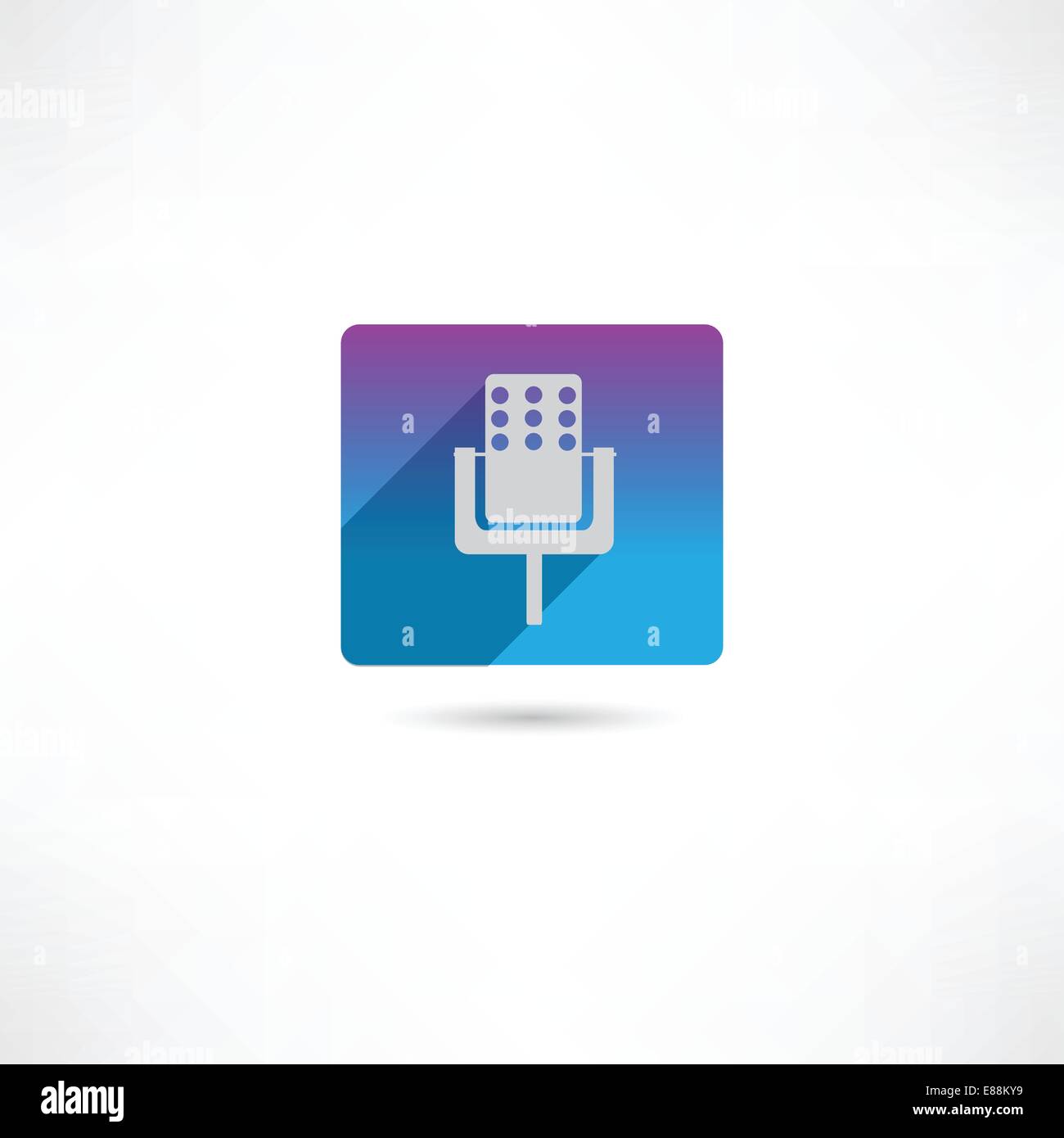 Clip on mic Stock Vector Images - Alamy