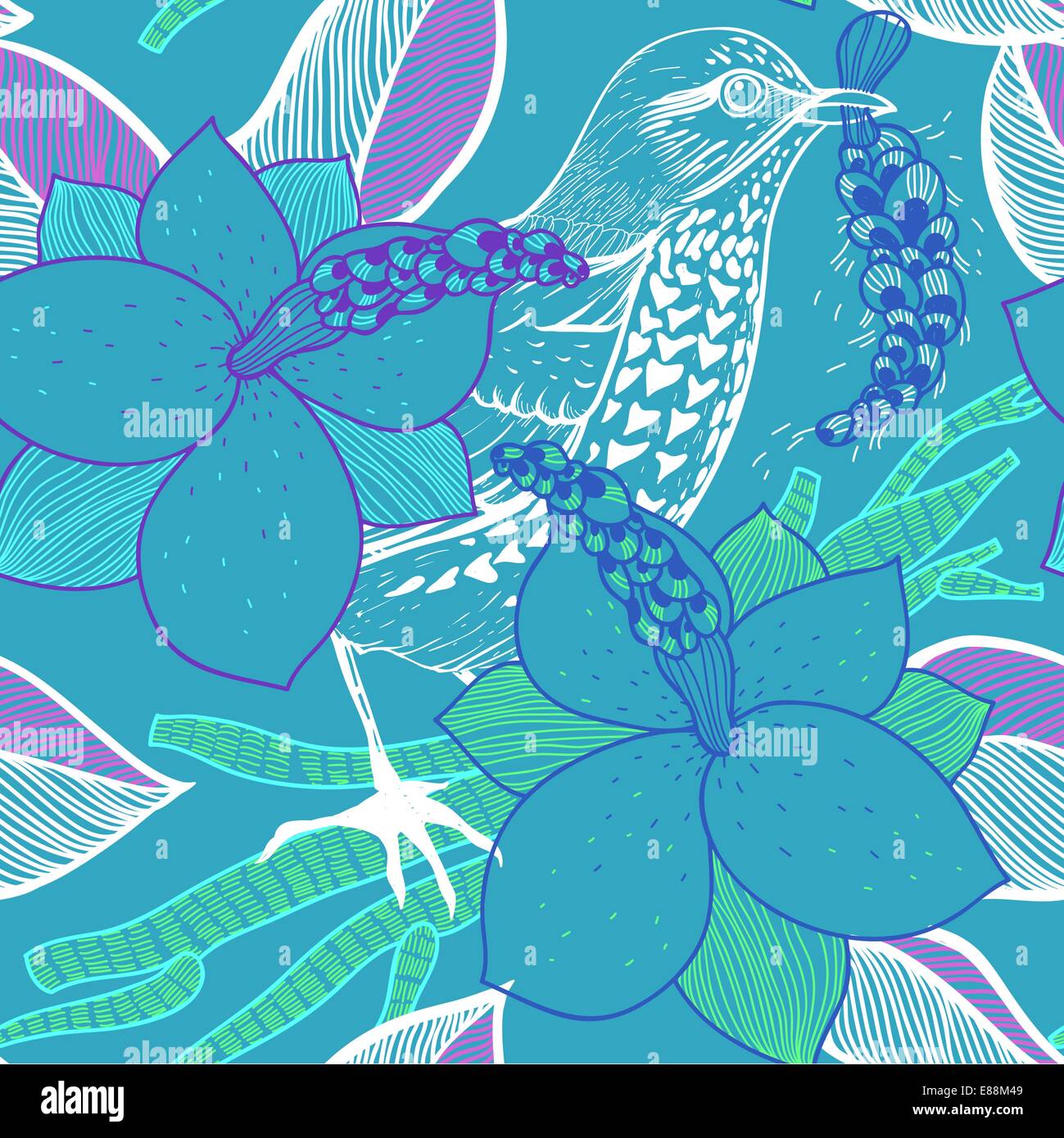 Magnolia swatch Stock Vector Images - Alamy