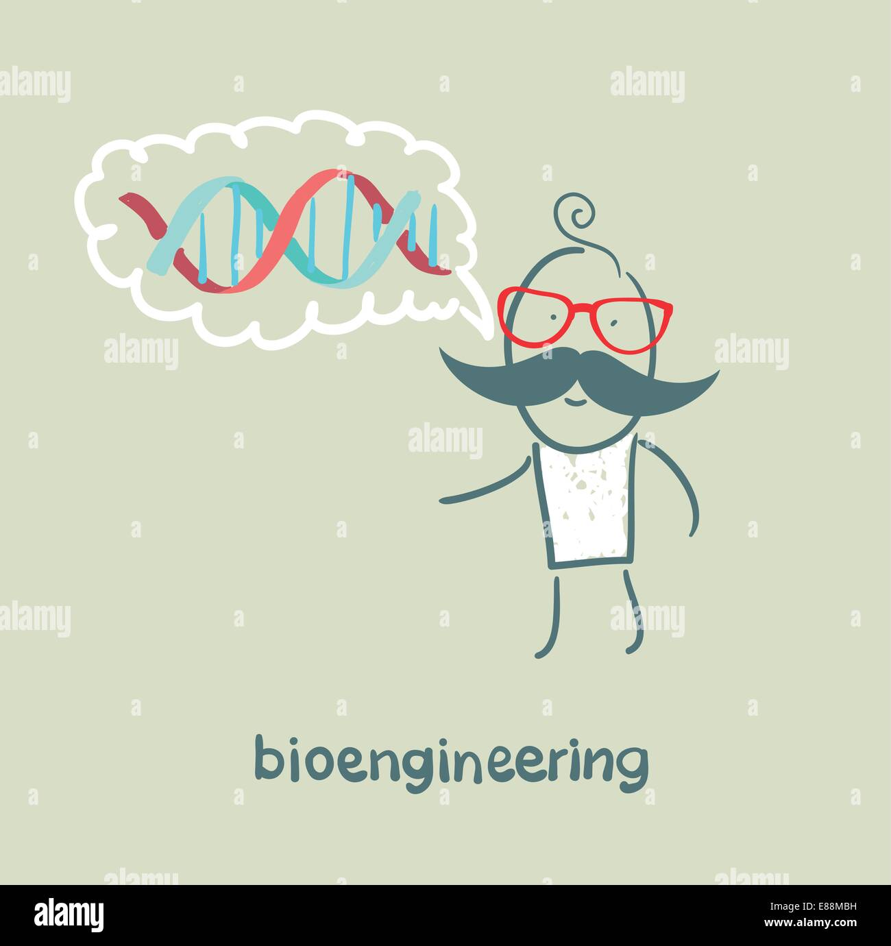 Bioengineering human Stock Vector Images - Alamy