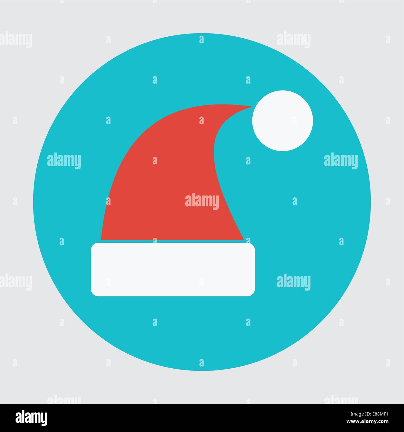 Santa hats icon Stock Vector Image & Art - Alamy