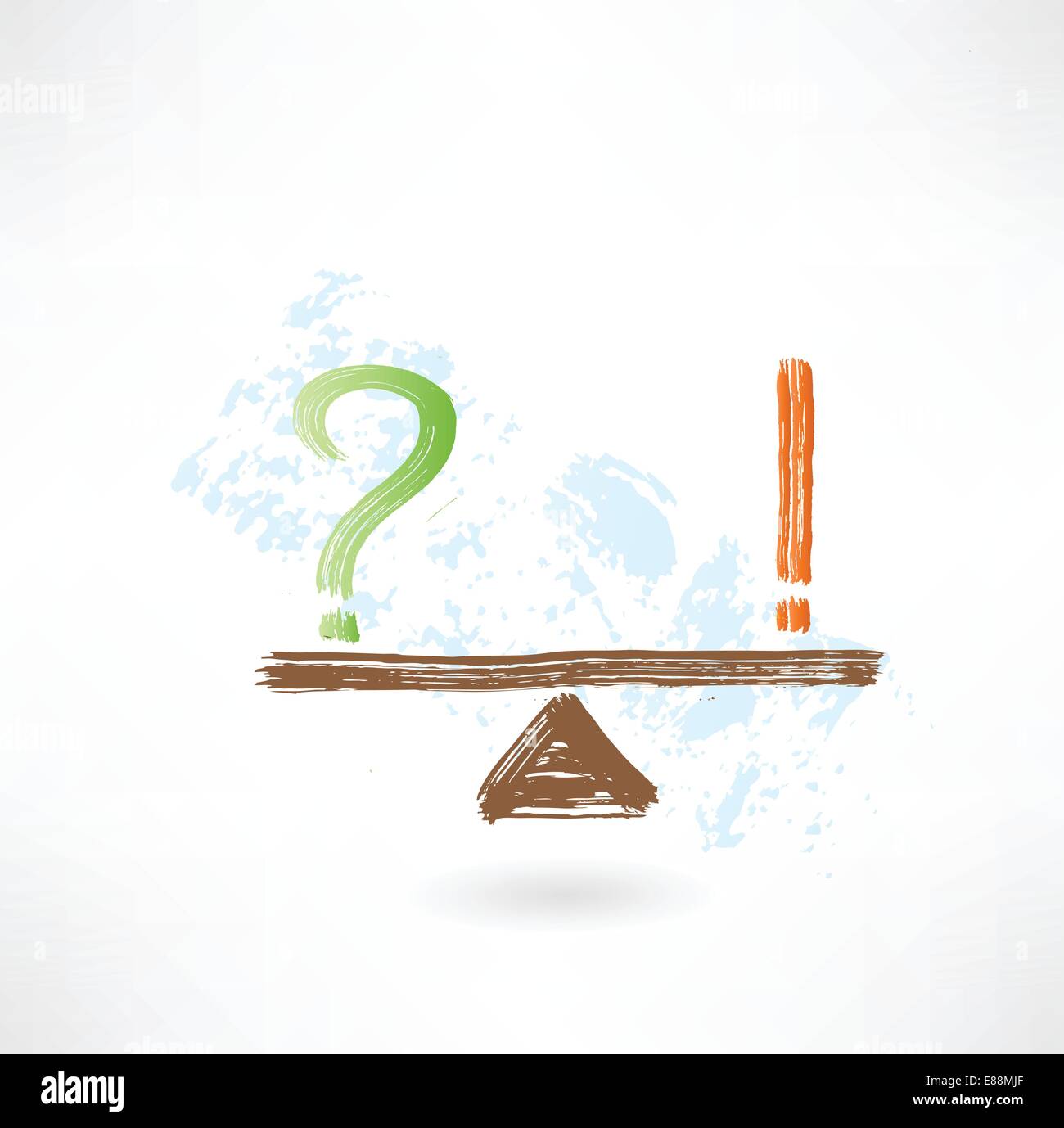 Red question mark blue exclamation Stock Vector Images - Alamy