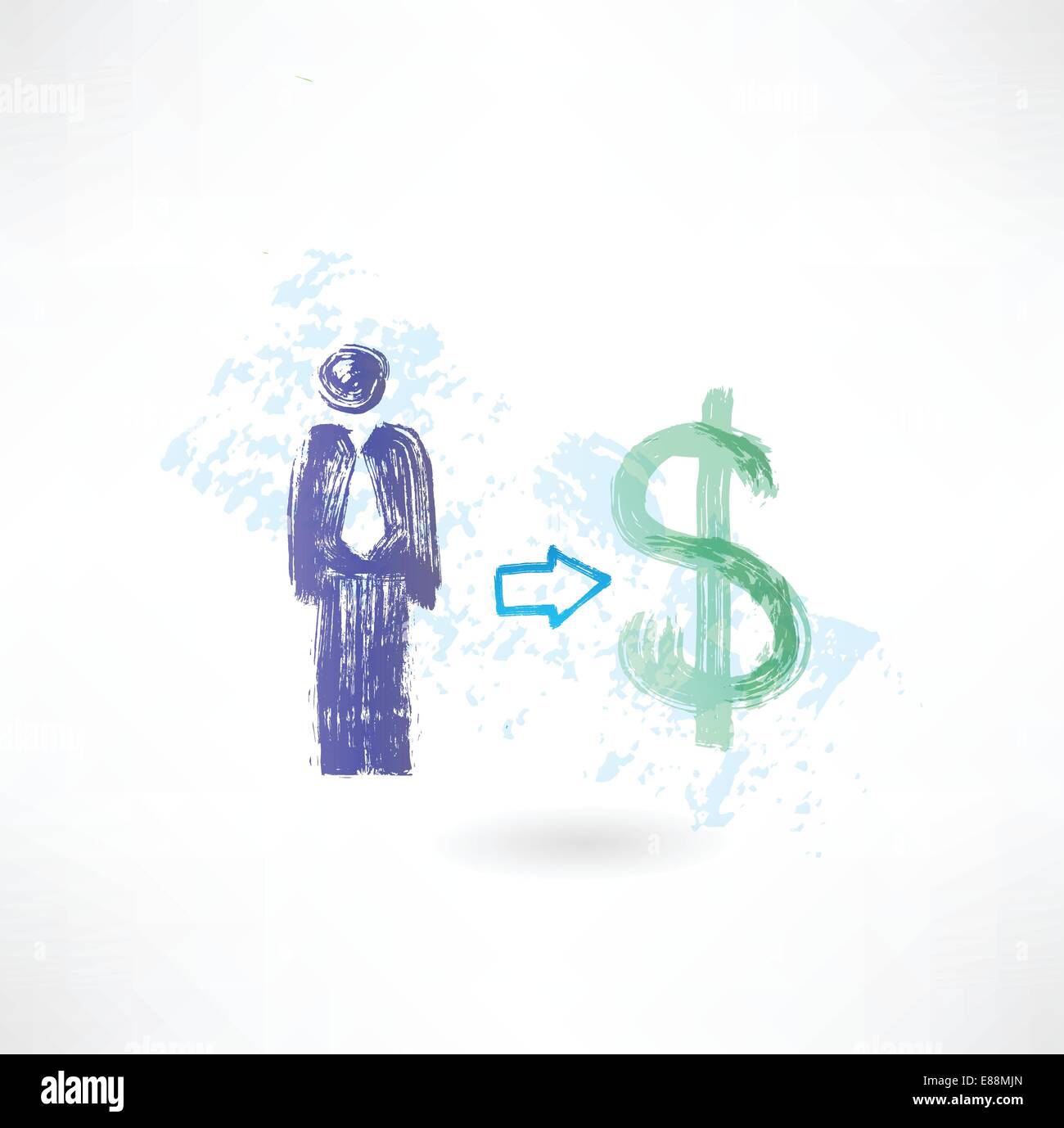 labor force grunge icon Stock Vector Image & Art - Alamy