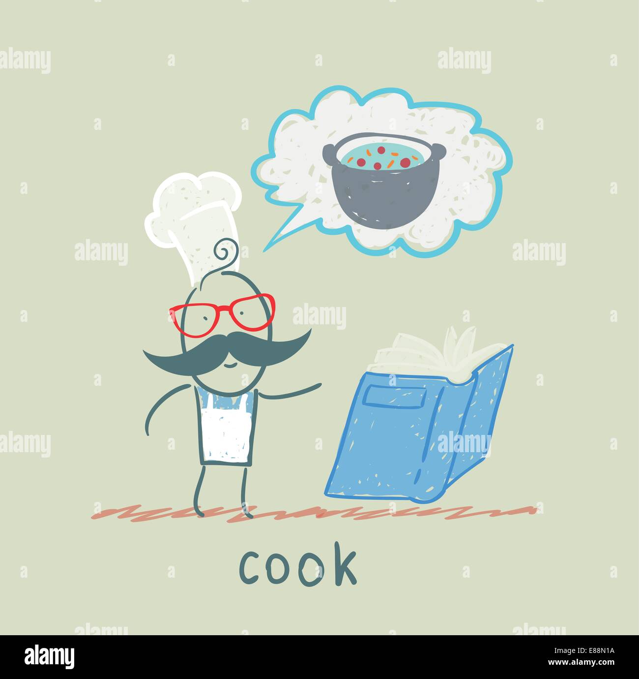 Read to cook Stock Vector Images - Alamy