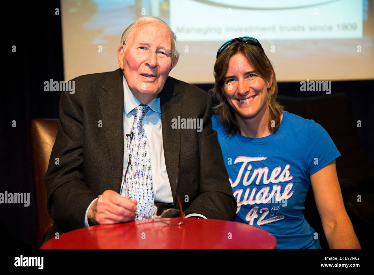 Sir Roger Bannister and Katherine Grainger Stock Photo - Alamy