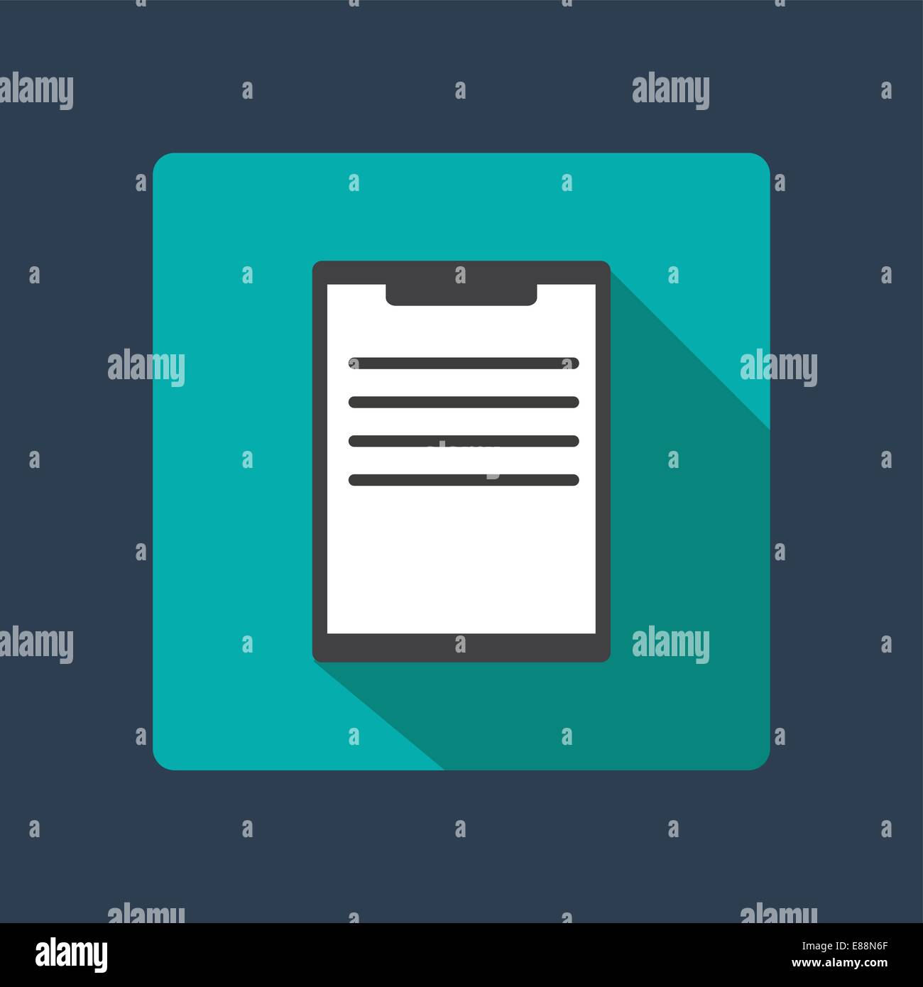 Office tablet icon Stock Vector Image & Art - Alamy