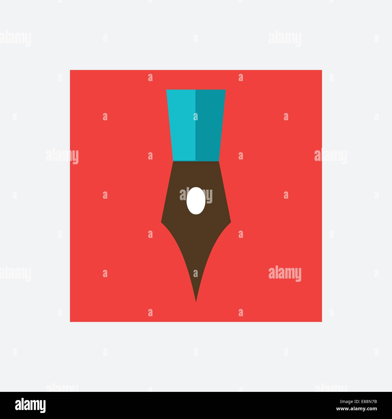 writing pen icon Stock Vector Image & Art - Alamy