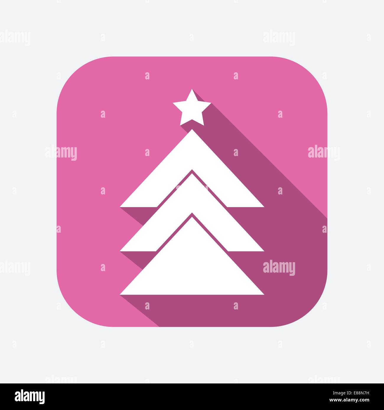 Christmas tree icon Stock Vector Image & Art - Alamy
