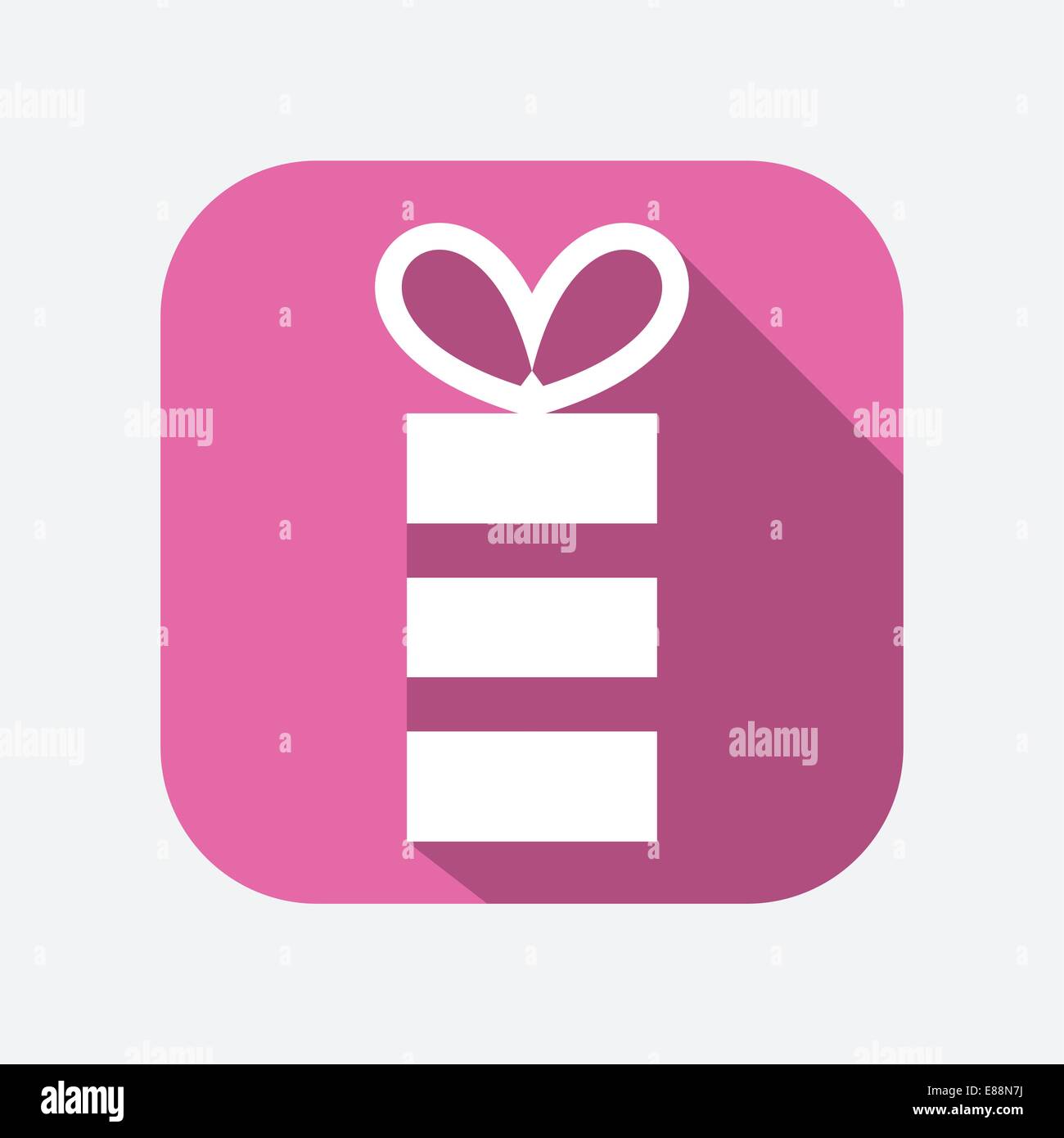 Gift box card tag Stock Vector Images - Alamy