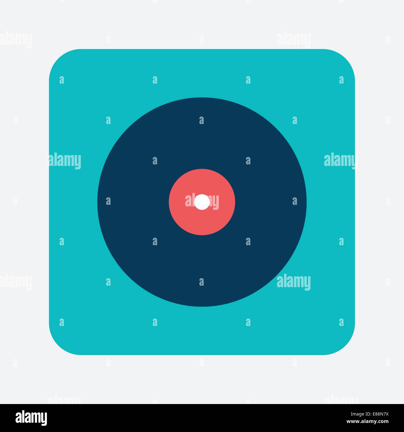 Musical record icon Stock Vector Image & Art - Alamy