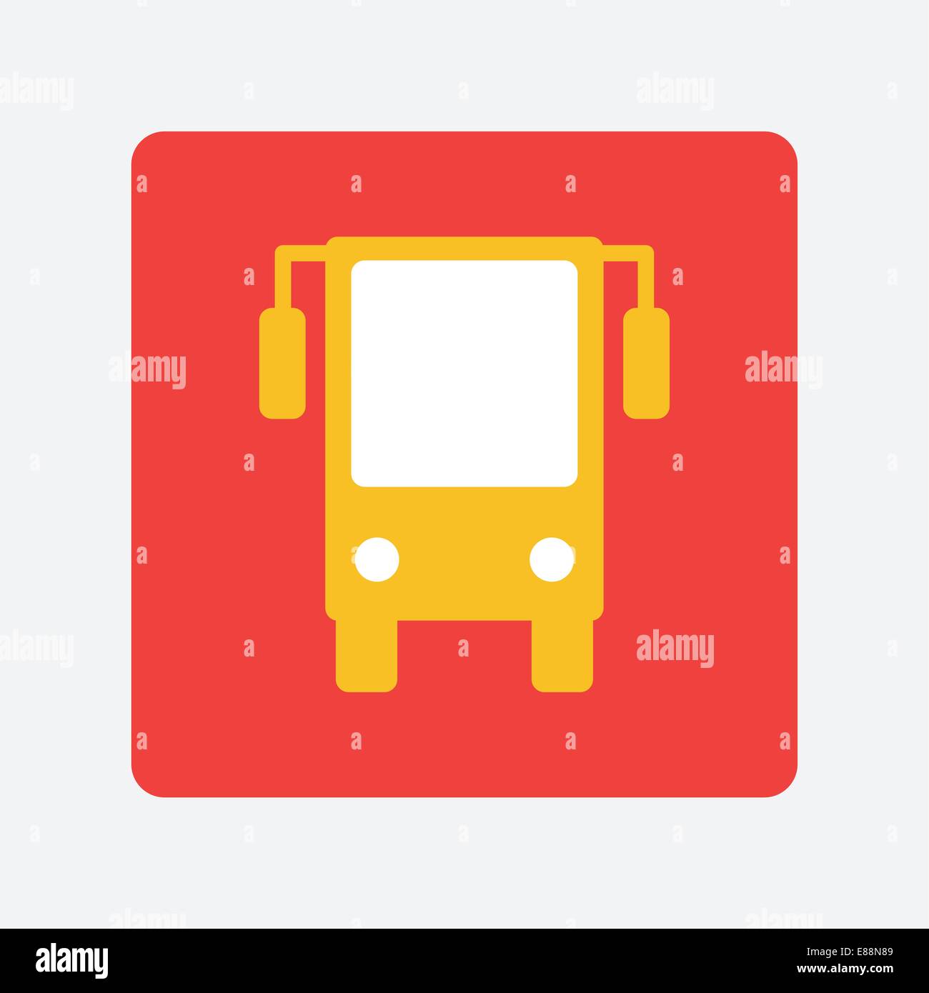 Bus stop colours Stock Vector Images - Alamy