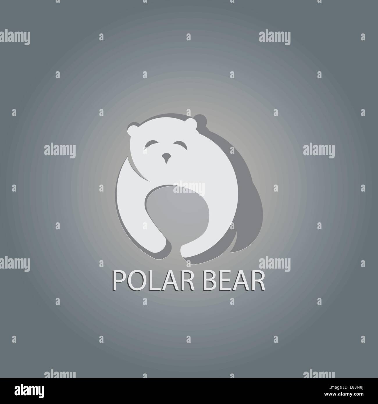 Polar bear symbol Stock Vector Image & Art - Alamy