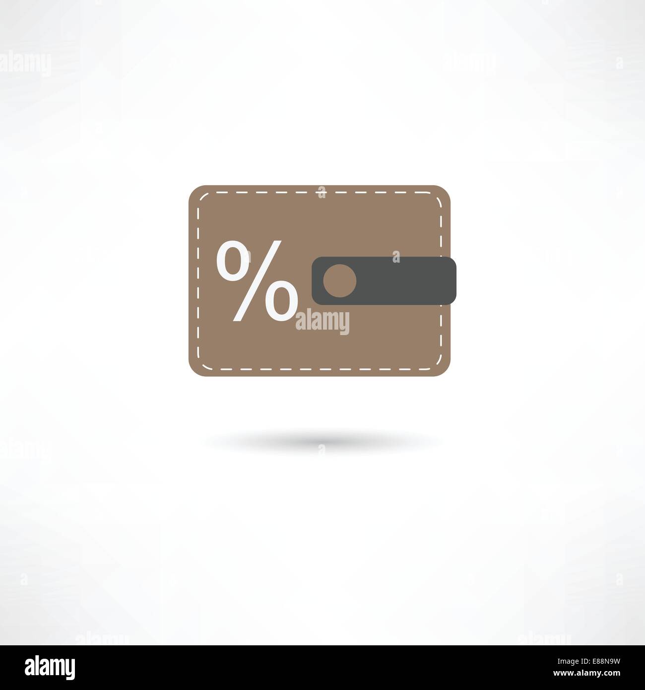 purse and percent Stock Vector Image & Art - Alamy