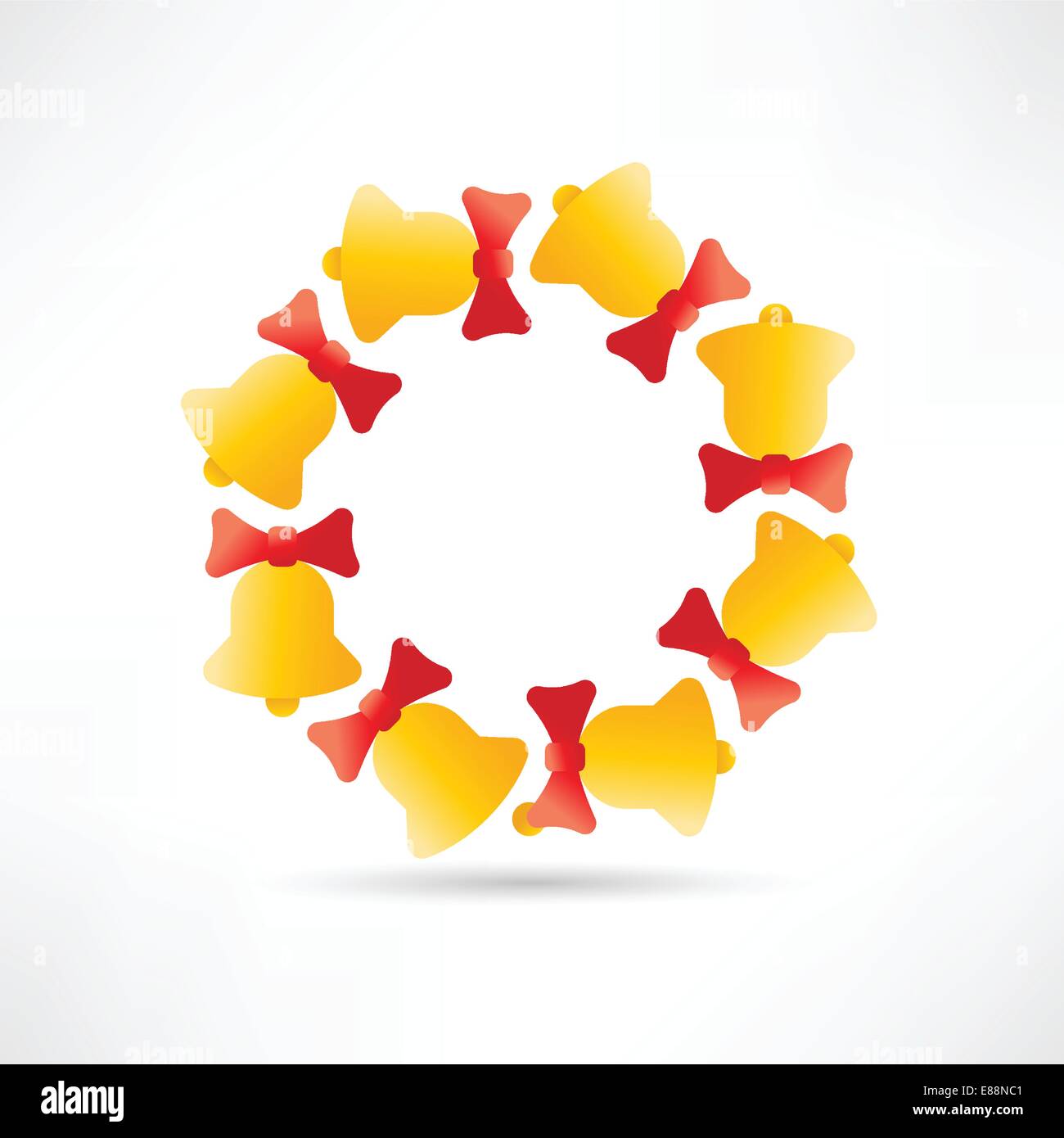 Circle of bells Stock Vector Image & Art - Alamy