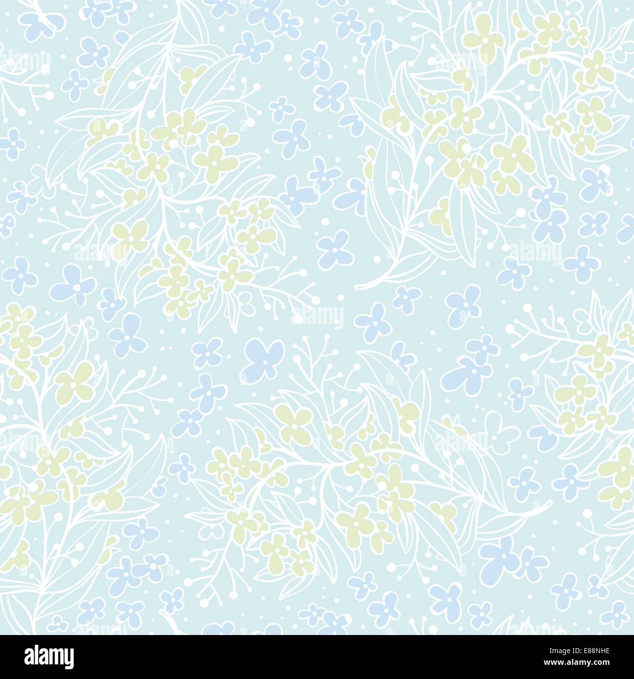 vector seamless floral pattern Stock Vector Image & Art - Alamy