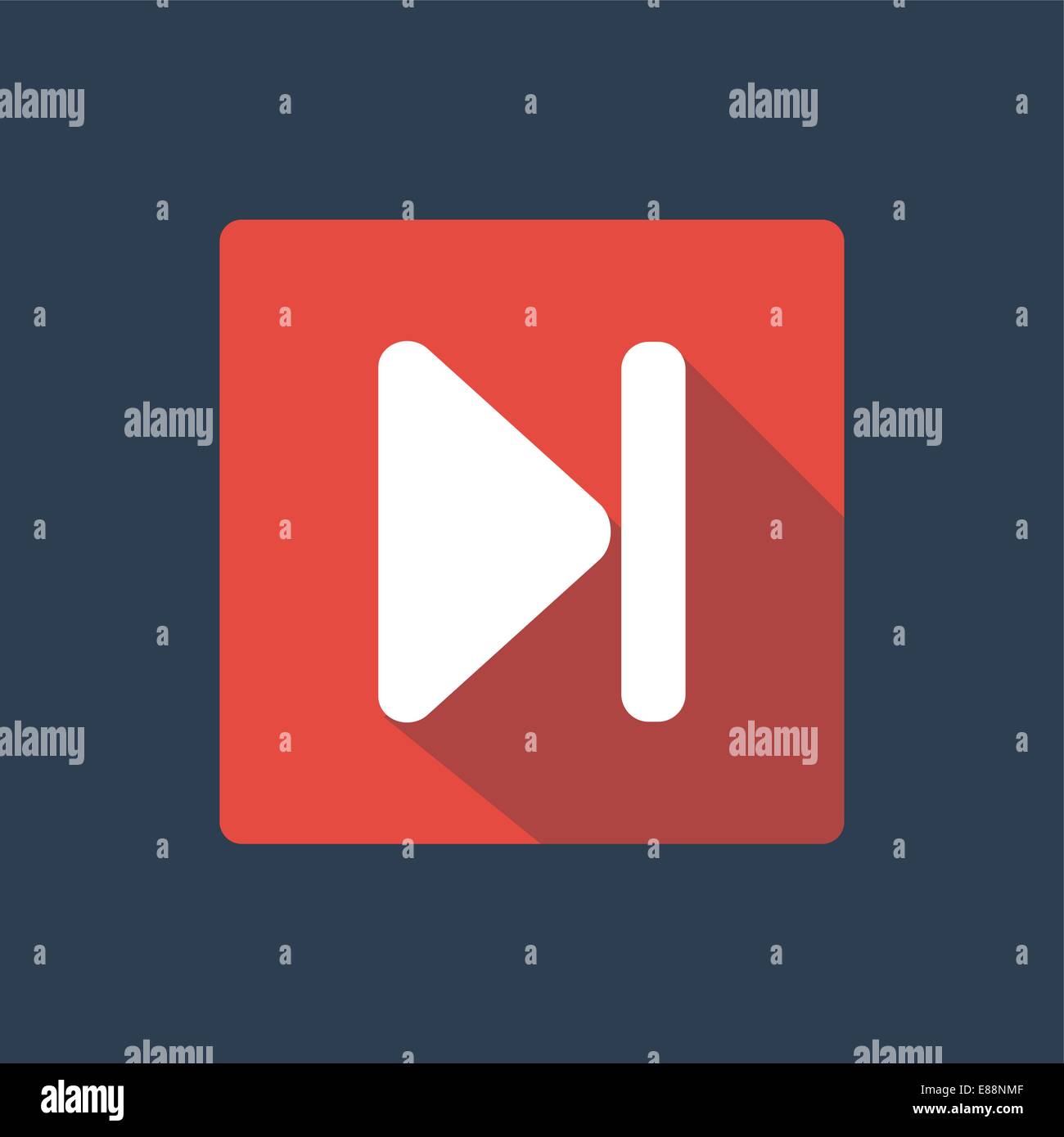 Forward button icon Stock Vector Image & Art - Alamy