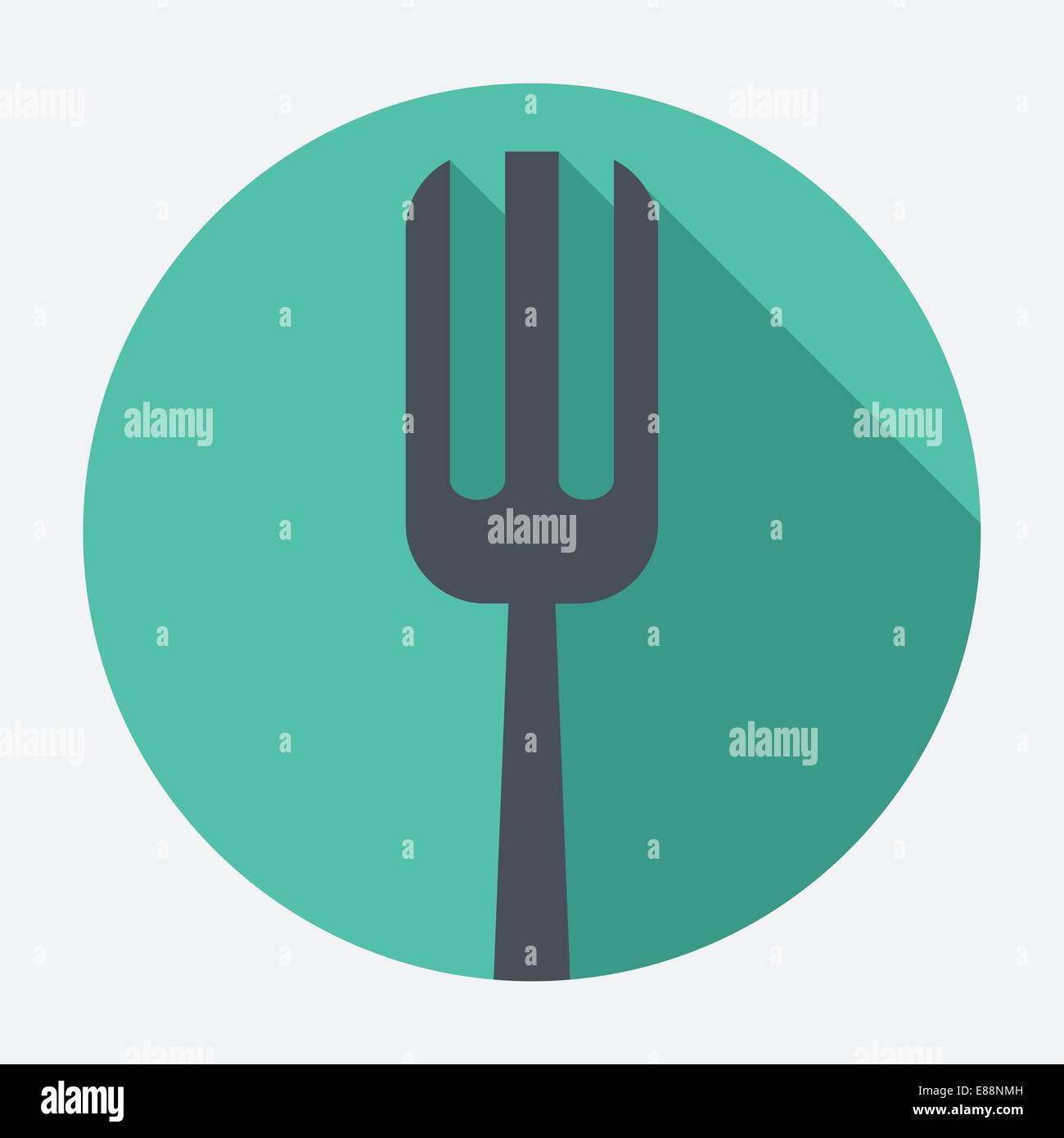 Isolated fork food profile hi-res stock photography and images - Alamy