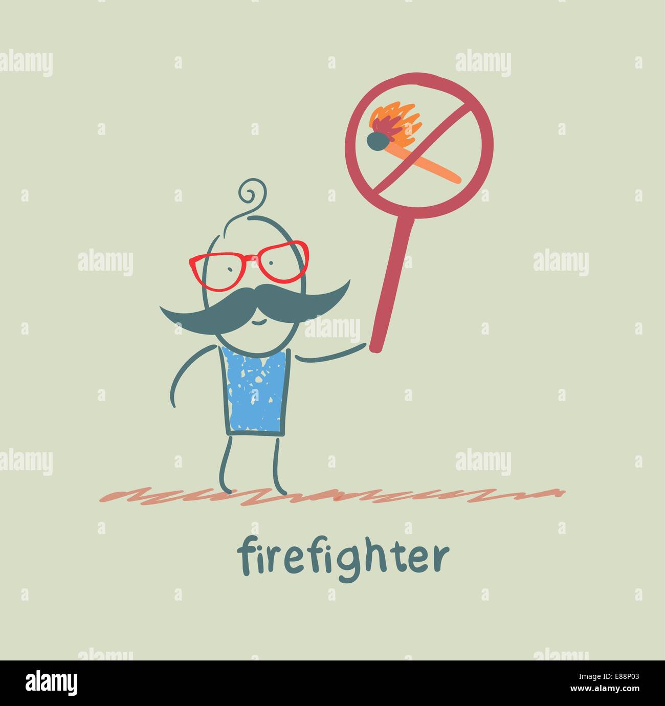 Matches fire risk Stock Vector Images - Alamy