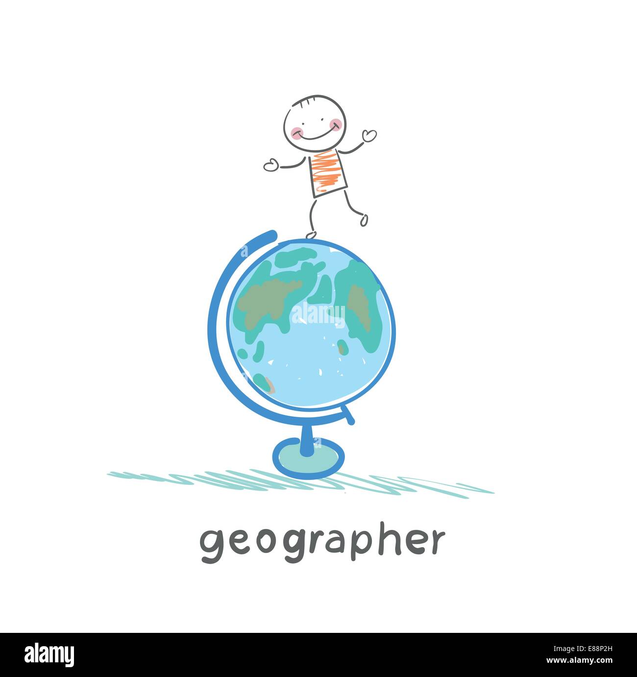 Geographer atlas hi-res stock photography and images - Alamy