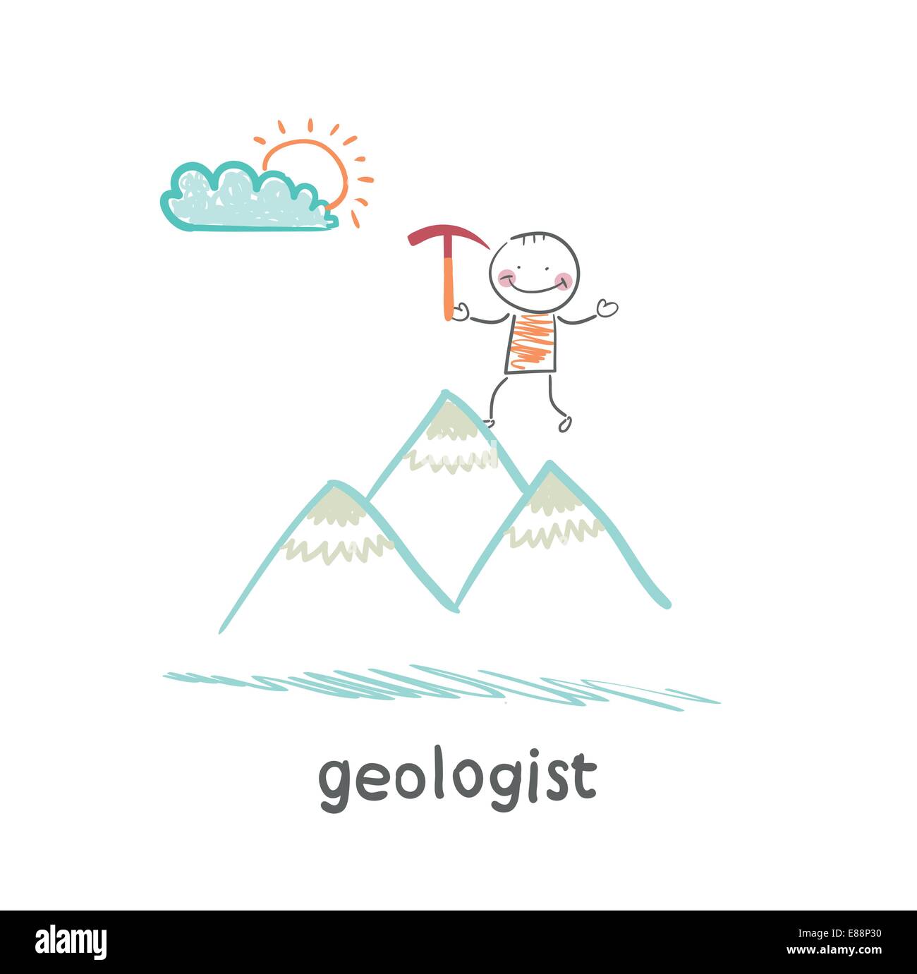 Geology geologist Stock Vector Images - Alamy