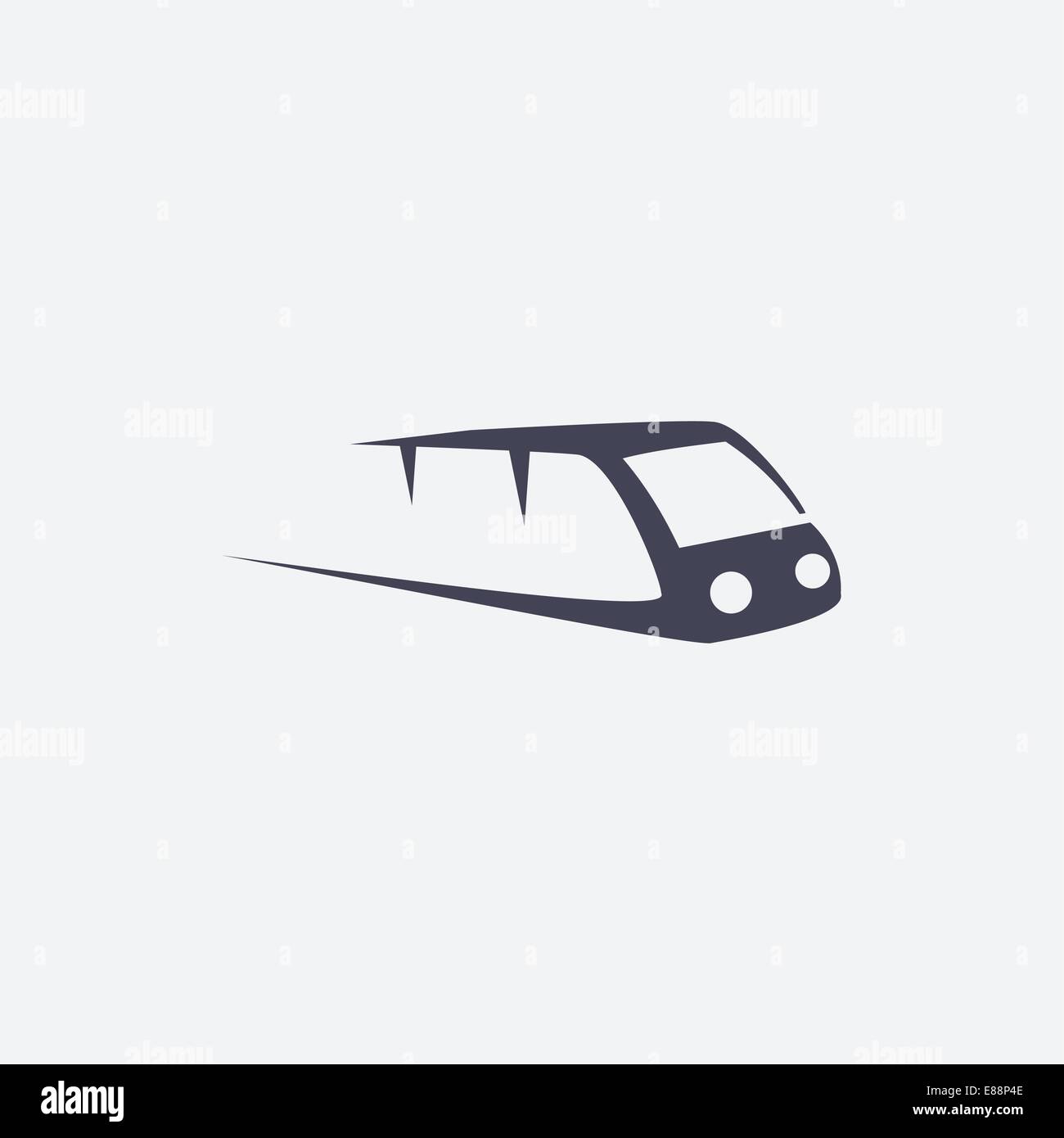 Railway locomotive painting Stock Vector Images - Alamy