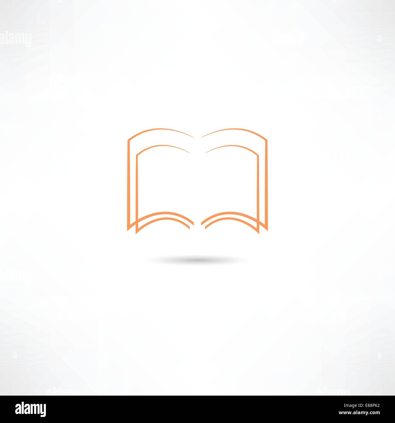 Open book symbol Stock Vector Image & Art - Alamy