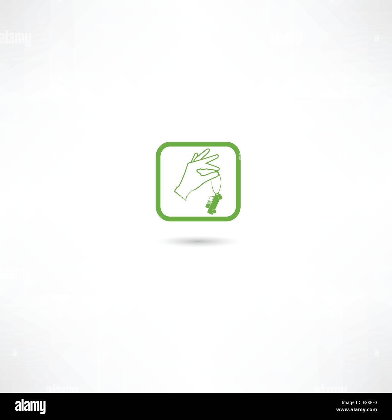 hand and car icons Stock Vector Image & Art - Alamy