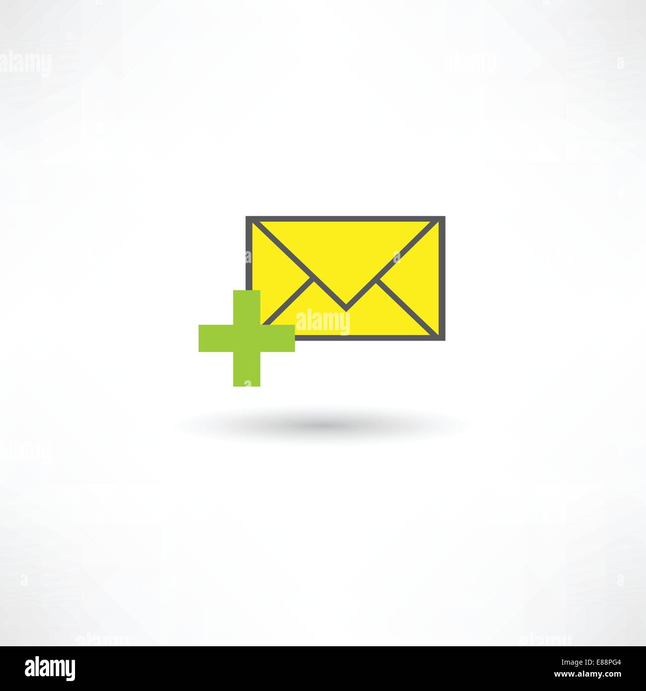 incoming message icon Stock Vector Image & Art - Alamy