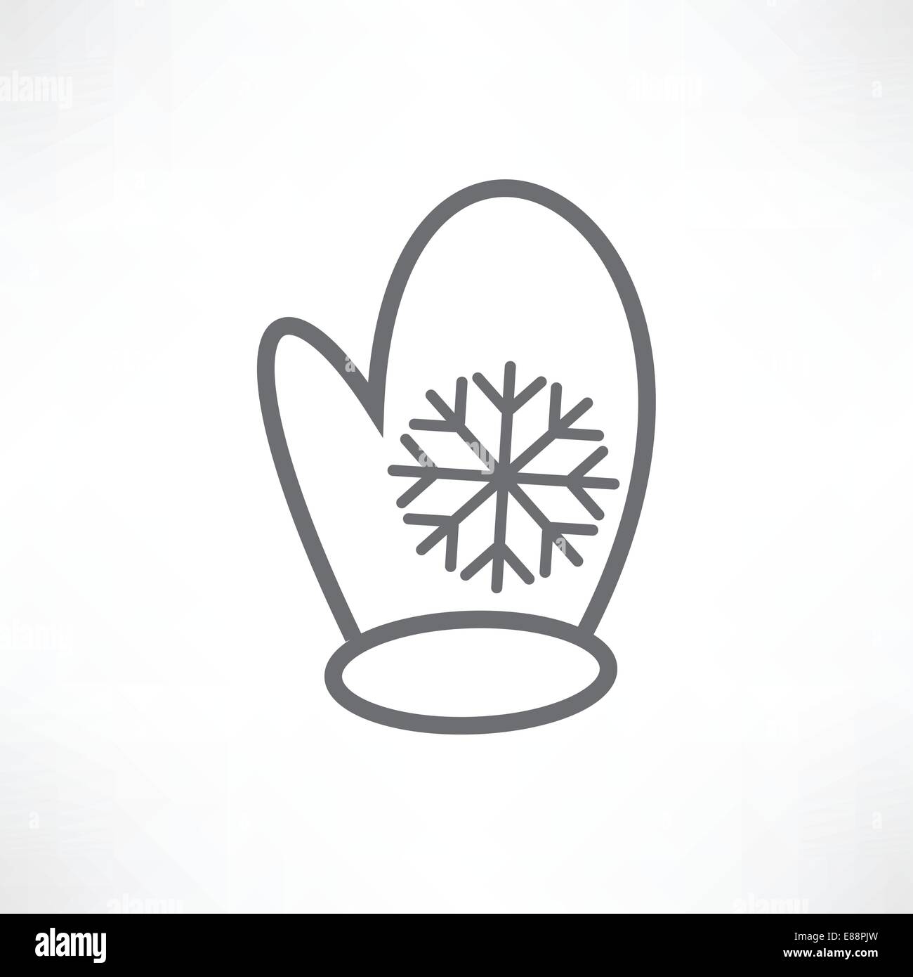 White snowflake element on Stock Vector Images - Alamy