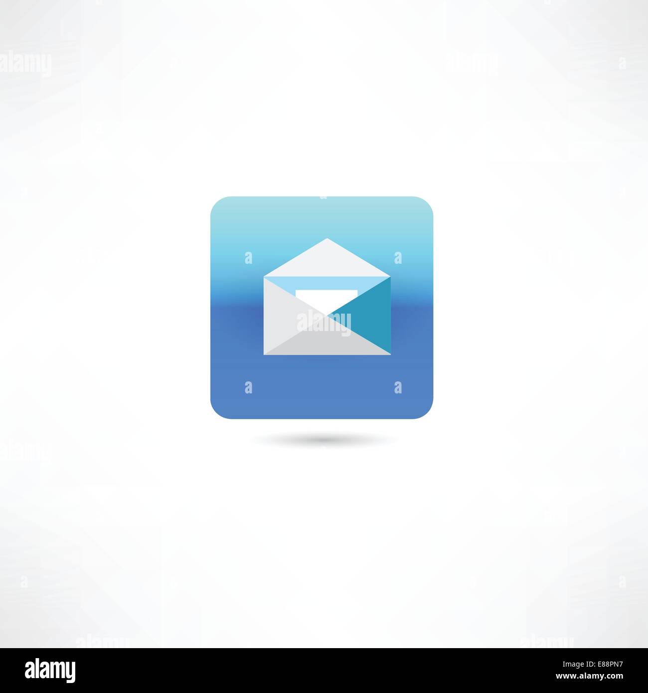 Open envelope icon Stock Vector Image & Art - Alamy