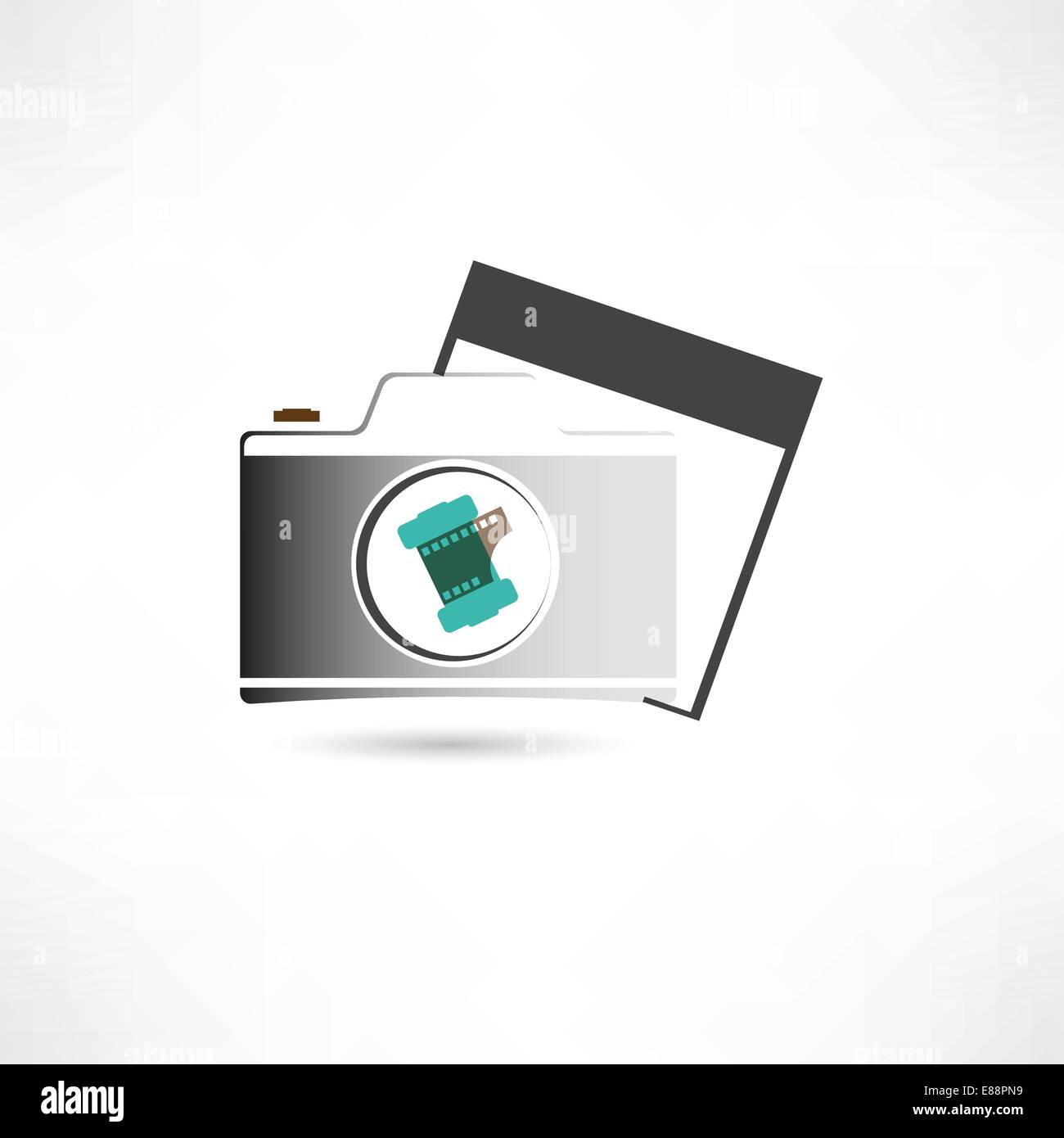 Modern polaroid camera Stock Vector Images - Alamy