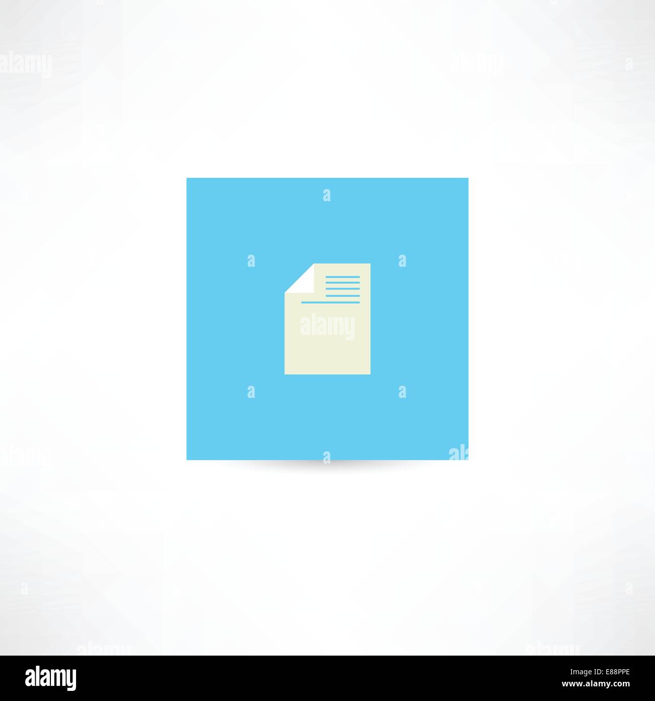 document on a blue background Stock Vector Image & Art - Alamy