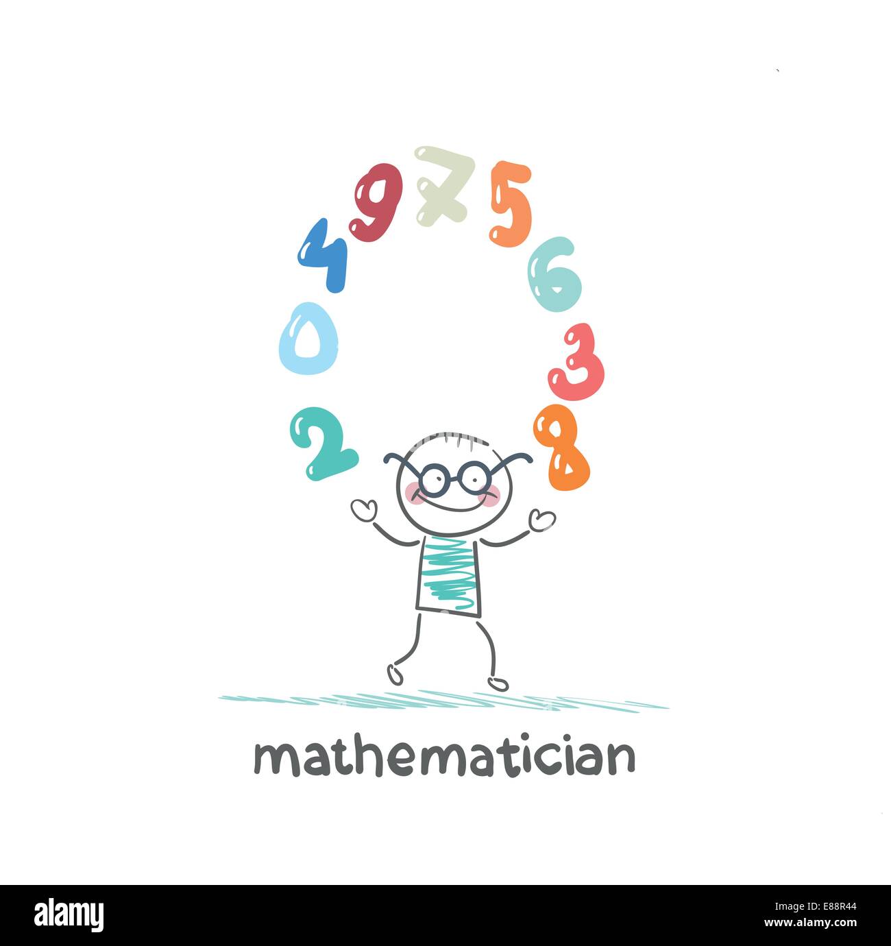 Research mathematician Stock Vector Images - Alamy