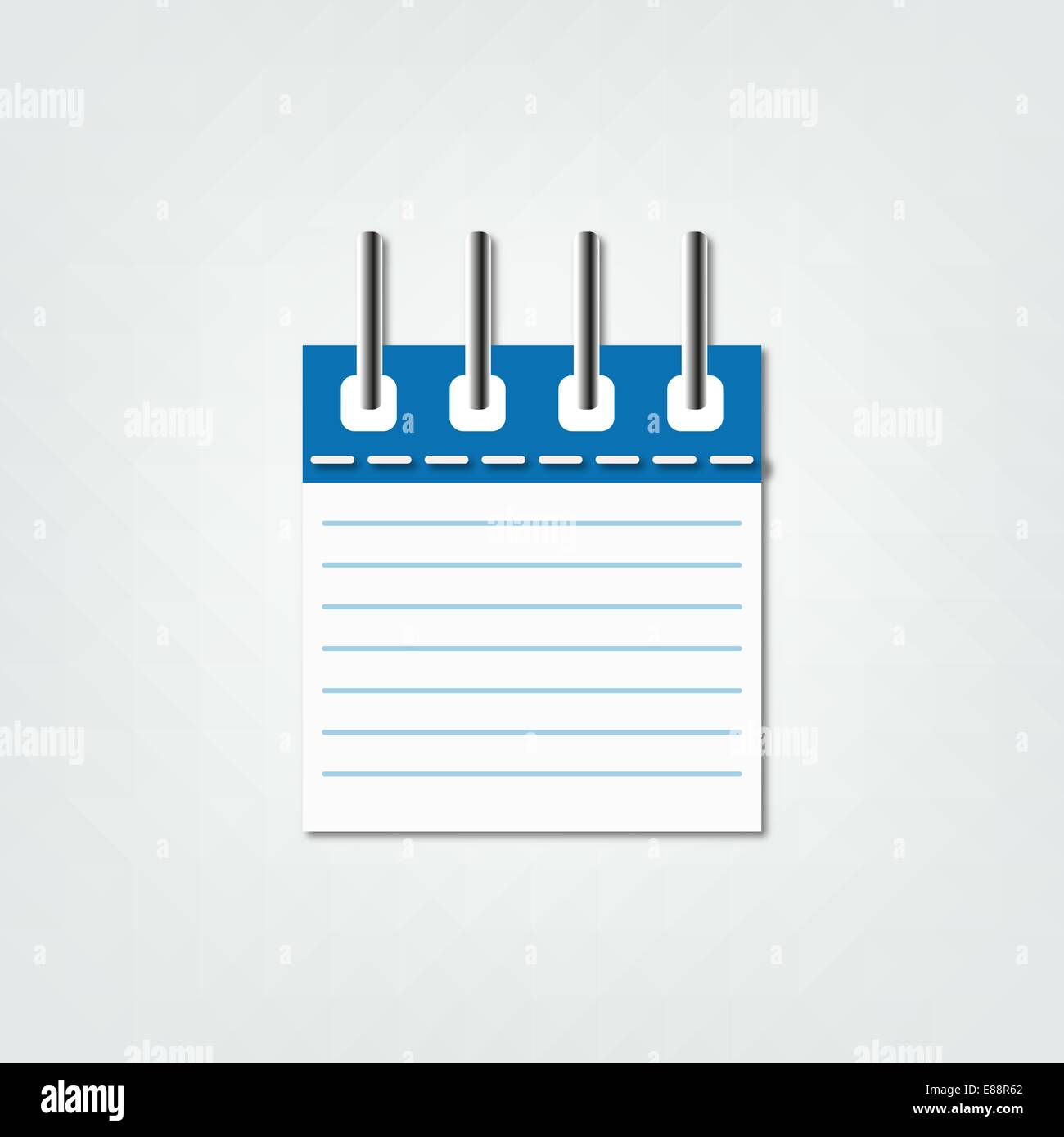 Empty lined notebook copy Stock Vector Images - Alamy