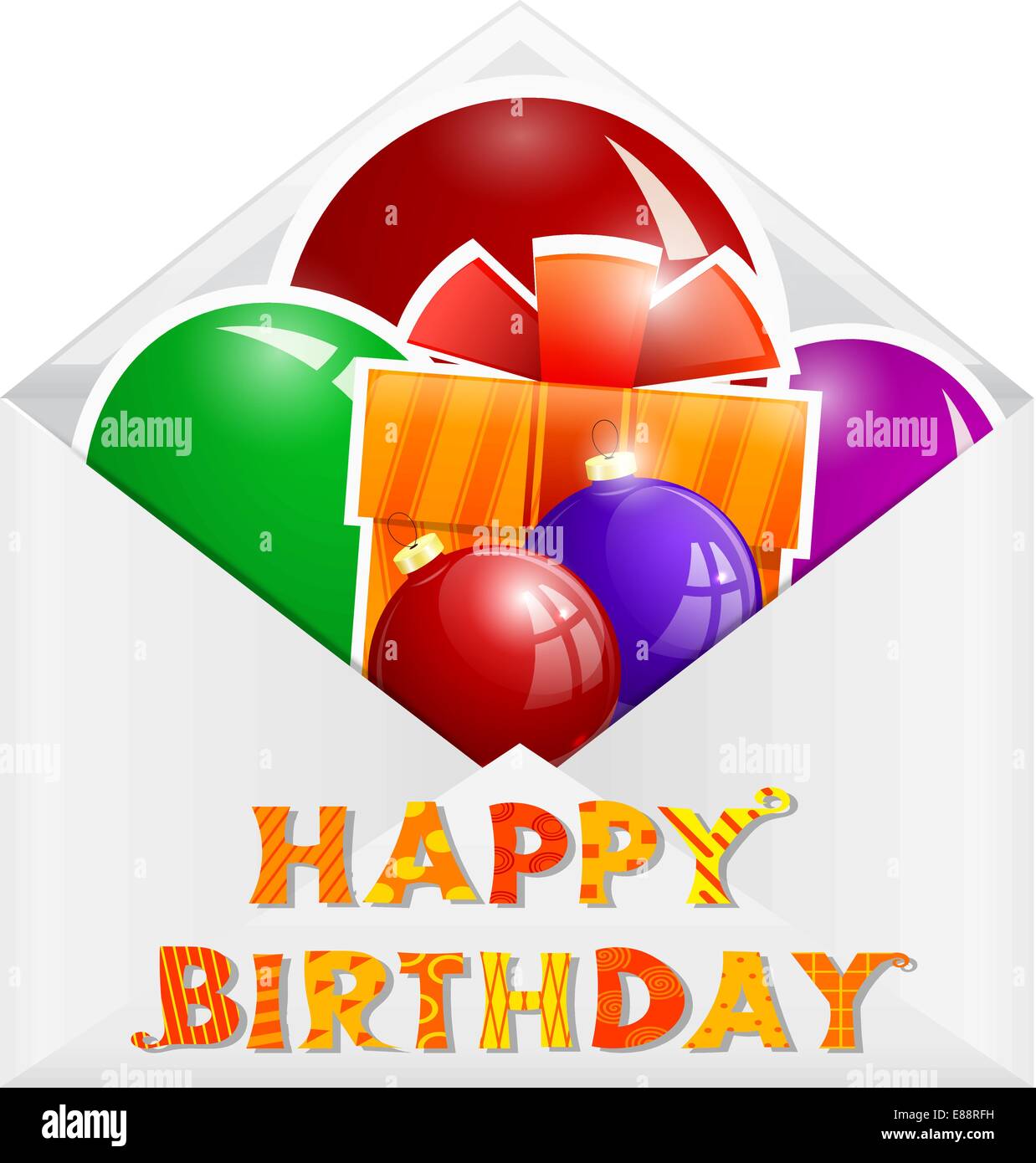 Paper christmas gifts Stock Vector Images - Alamy