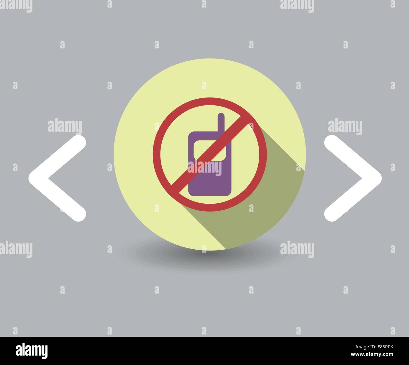 phone is prohibited icon Stock Vector Image & Art - Alamy