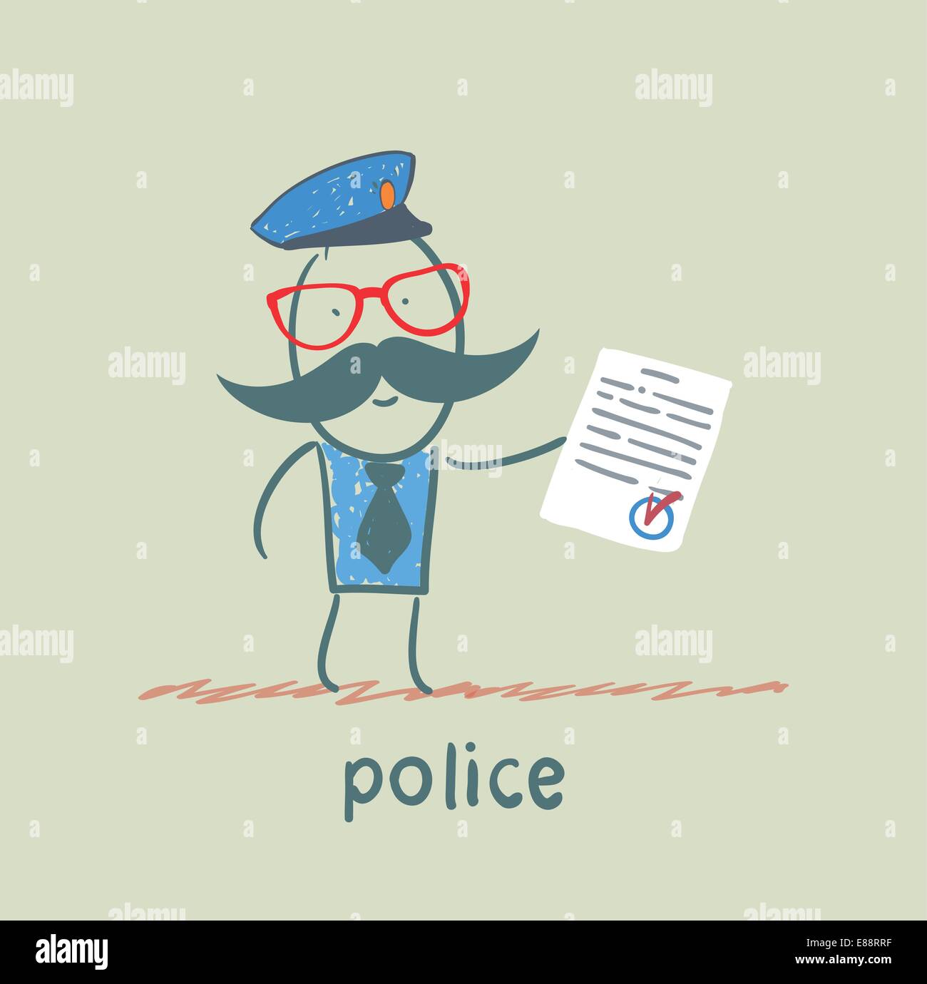 Man police officer shows hi-res stock photography and images - Alamy
