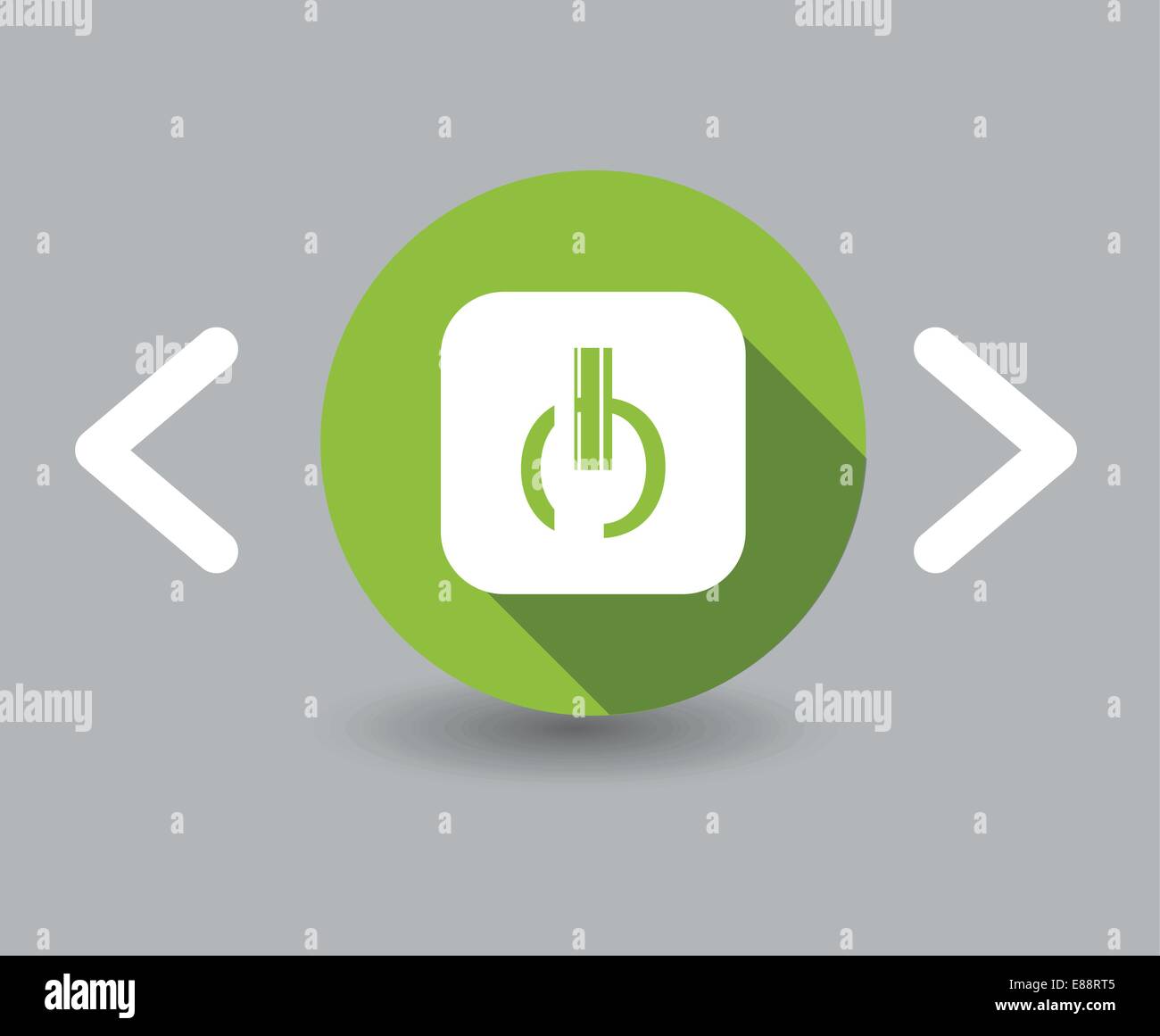 Electrical power generated Stock Vector Images - Alamy